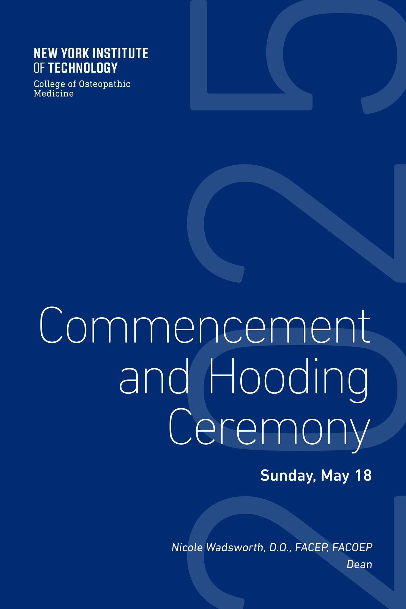 NYITCOM Commencement and Hooding Ceremony by New York Institute of ...