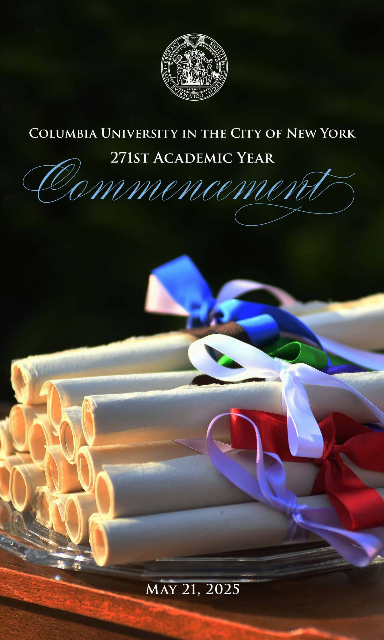 2025 Columbia University Commencement by Columbia University - Issuu