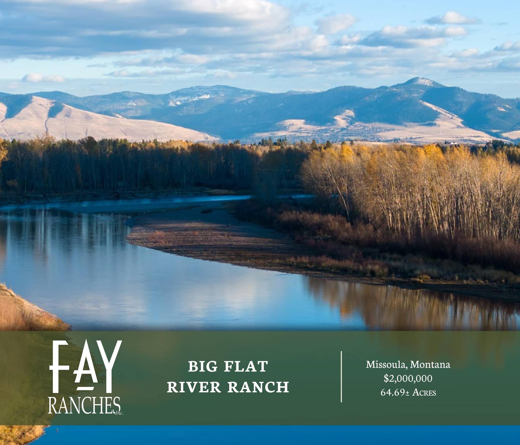 Big Flat River Ranch | Fay Ranches by Fay Ranches - Issuu