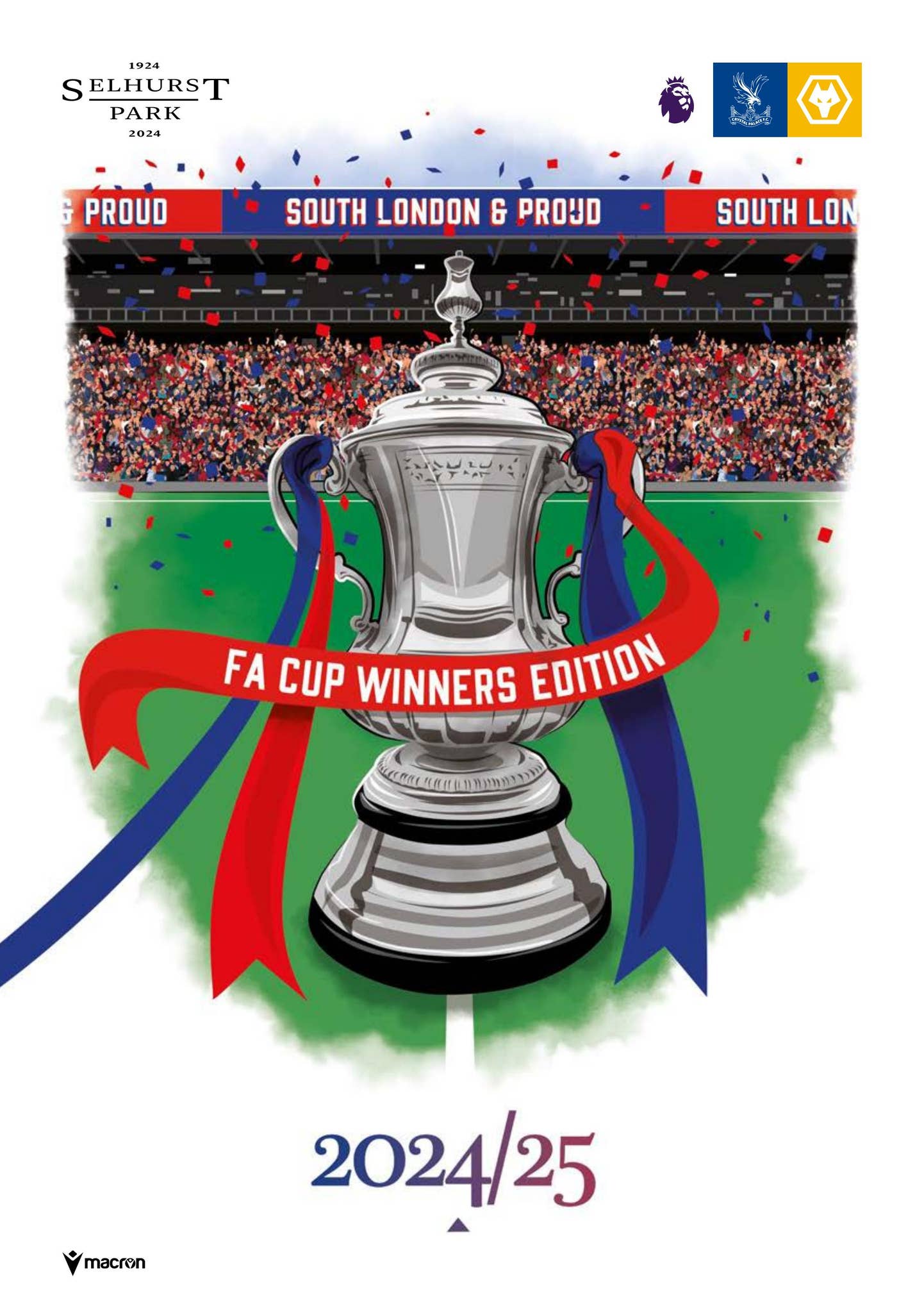 Crystal Palace v Wolves matchday programme 2425’ by Crystal Palace F.C ...