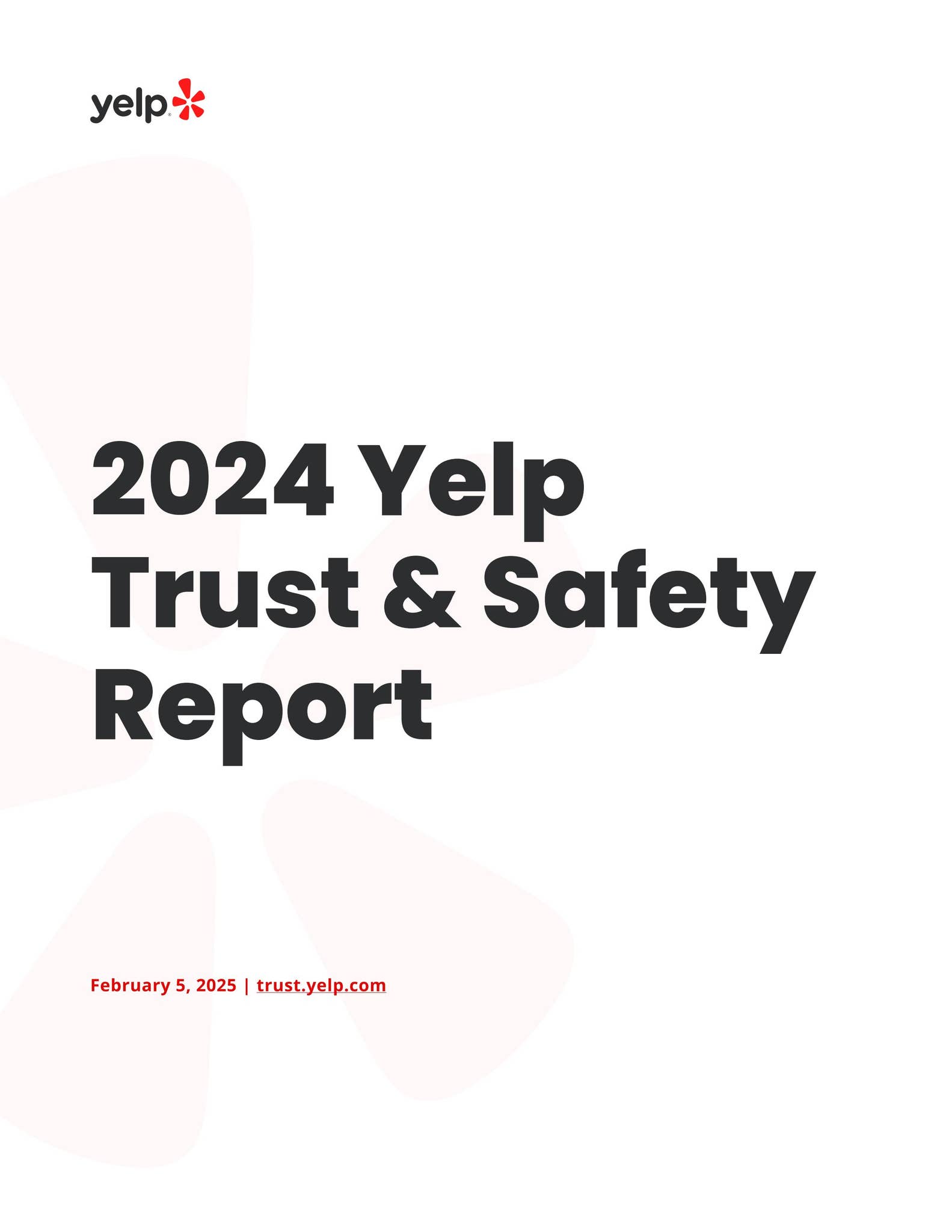 2024 Yelp Trust & Safety Report by Yelp - Issuu