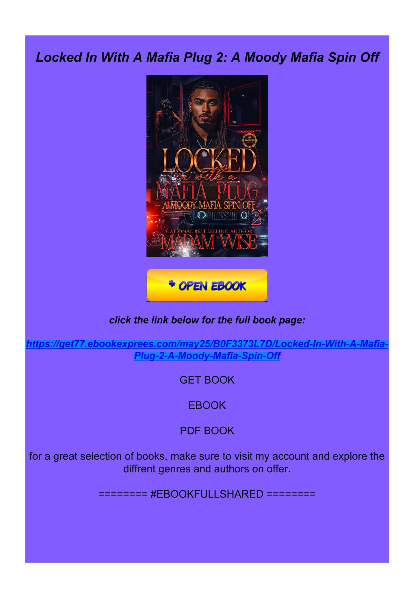 [PDF READ] Free Locked In With A Mafia Plug 2: A Moody Mafia Spin Off ...