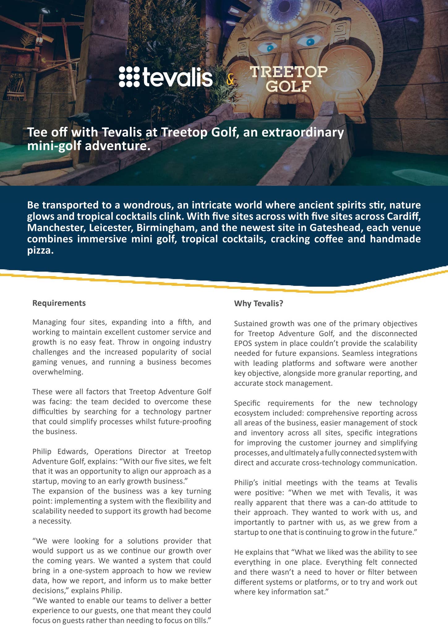 Adventure Golf Case Study by Tevalis - Issuu