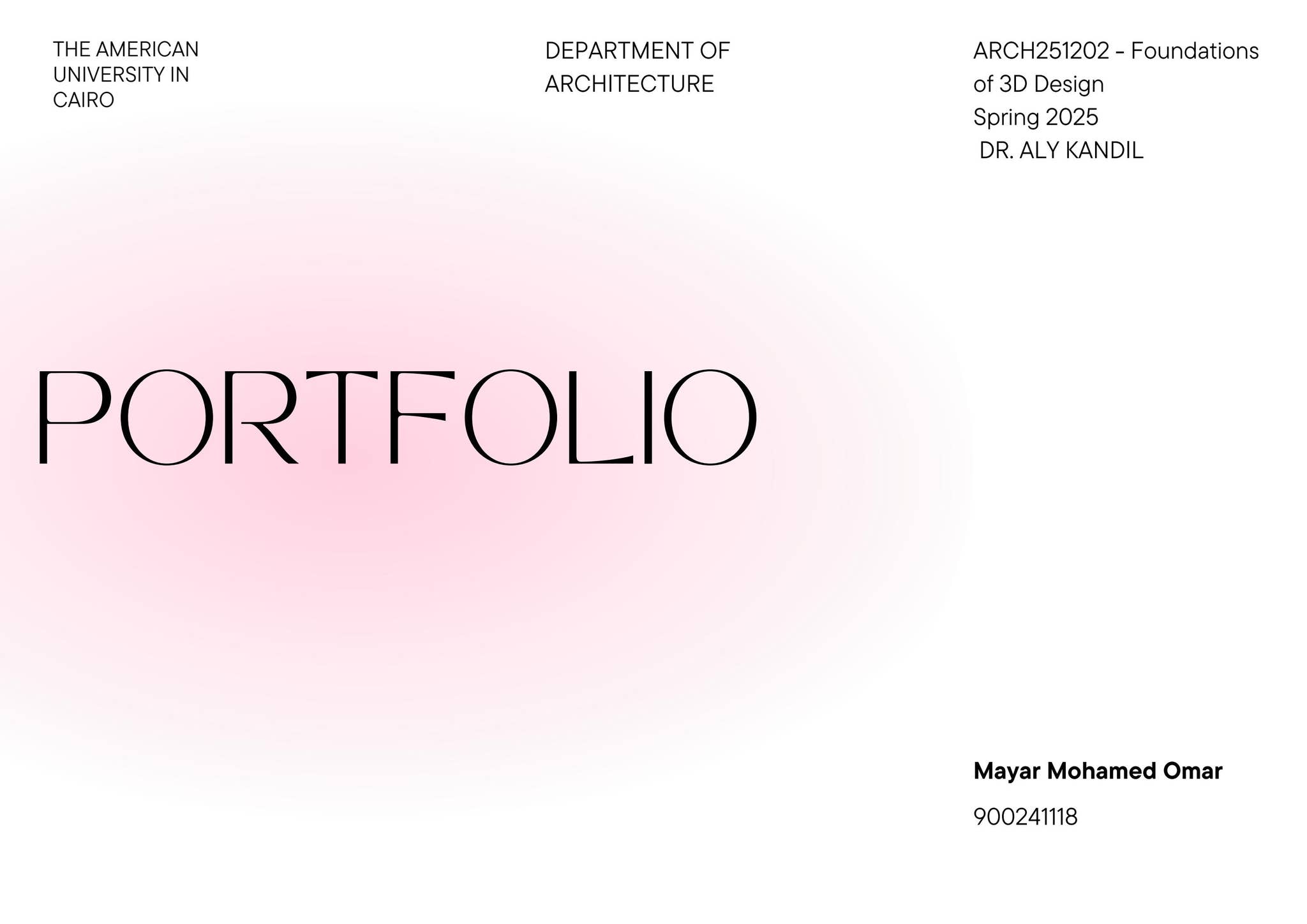PART ONE of 3d portfolio by mayaromarauc - Issuu