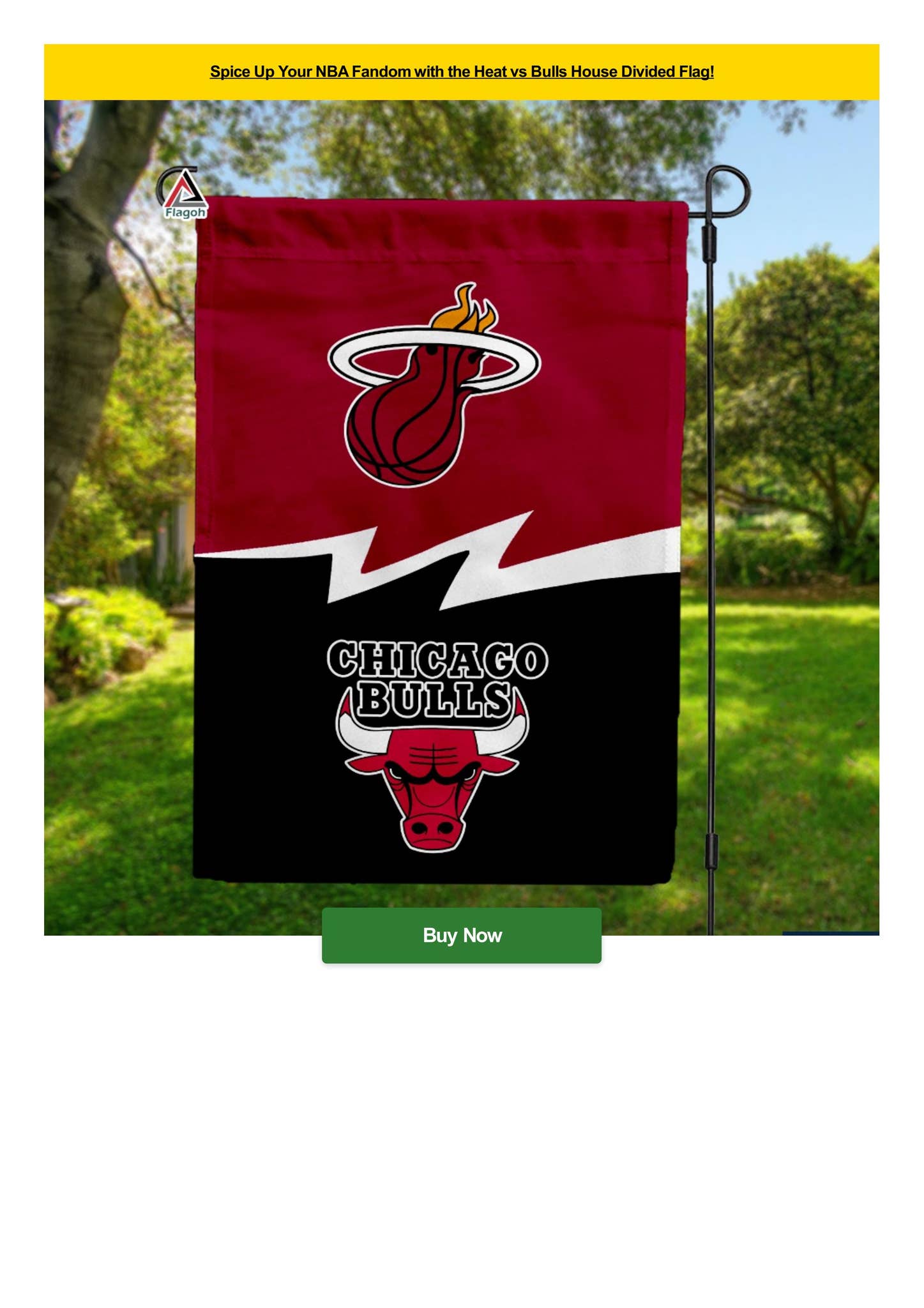 Heat vs Bulls House Divided Flag, NBA House Divided Flag by flagoh - Issuu