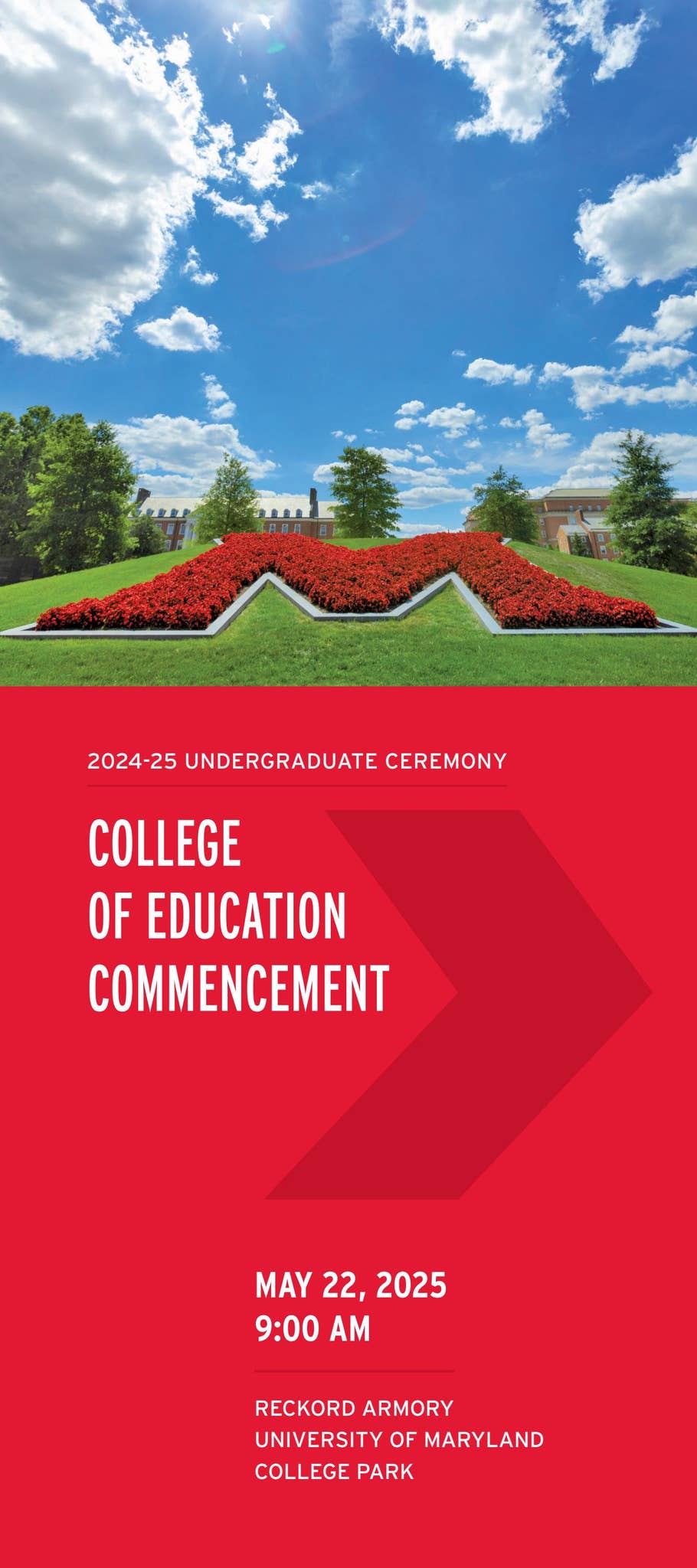 UMD College of Education 2025 Undergraduate Commencement Program by UMD ...