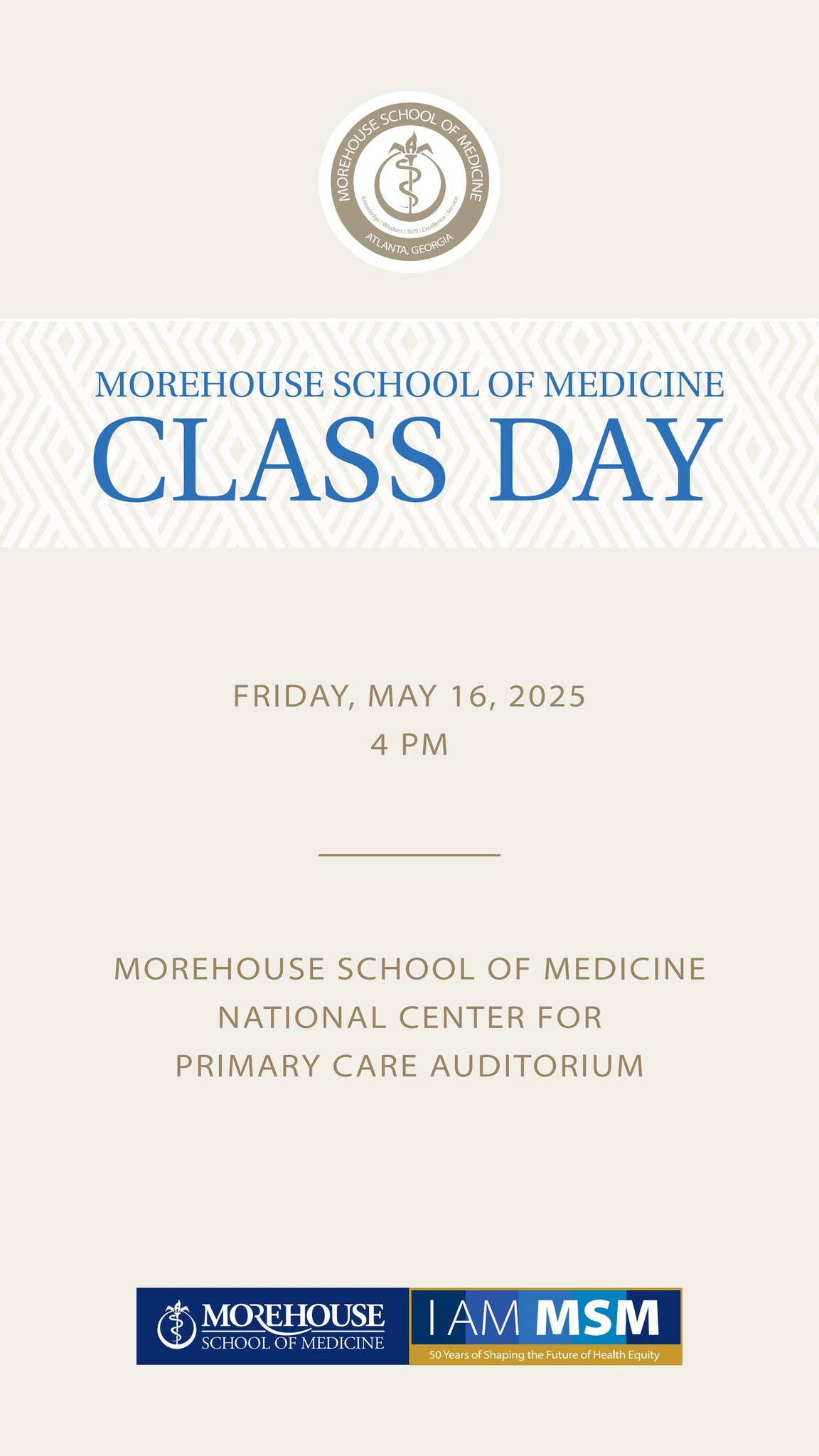 Spring 2025 Class Day Program by marcomm-msm - Issuu