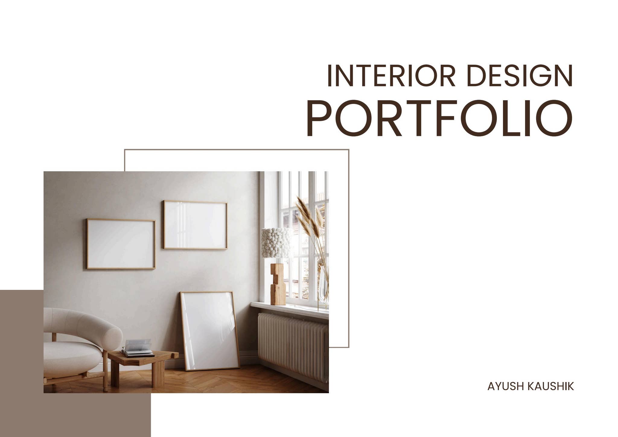 AYUSH FINAL Portfolio by AYUSH KAUSHIK - Issuu