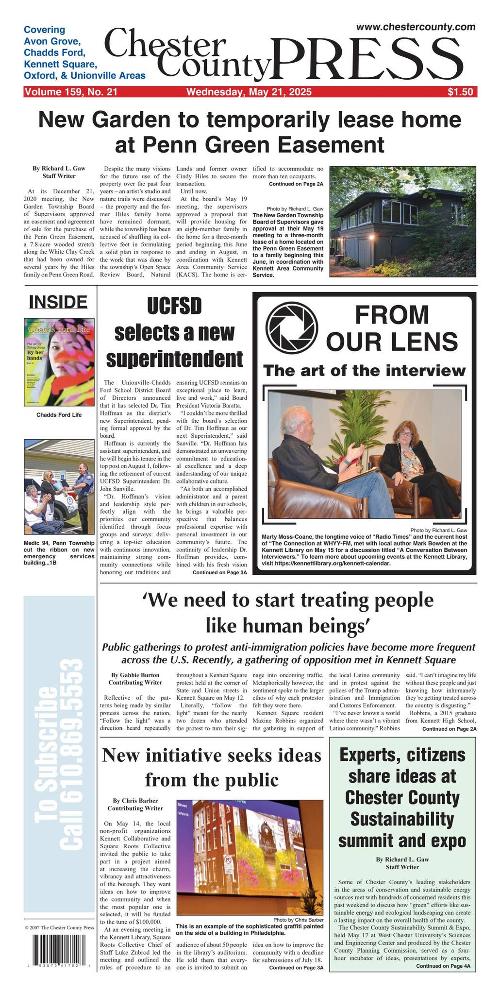 Chester County Press 05-21-2025 Edition by Ad Pro Inc. - Issuu