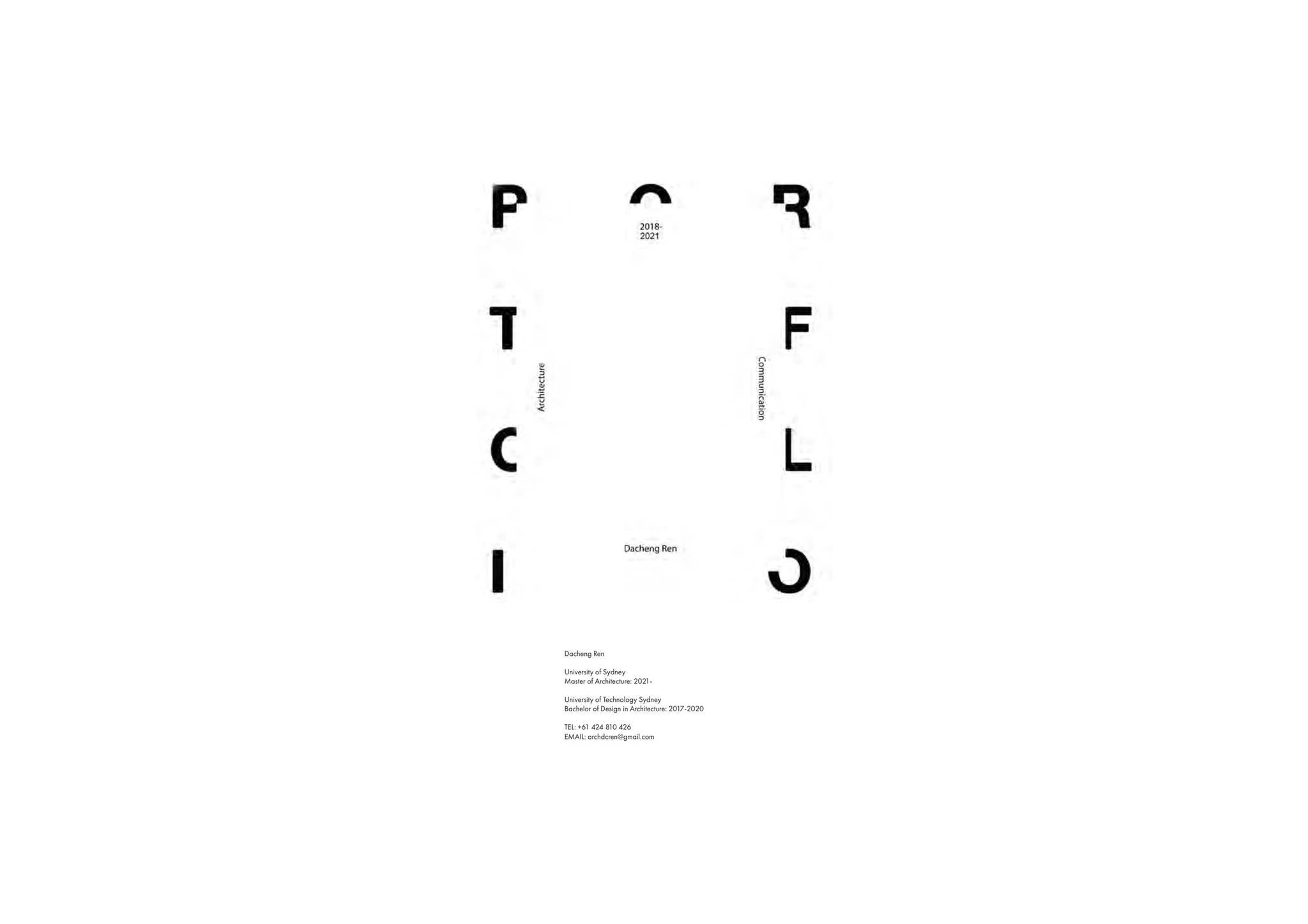 DACHENG REN_2025 PORTFOLIO by ren dacheng - Issuu