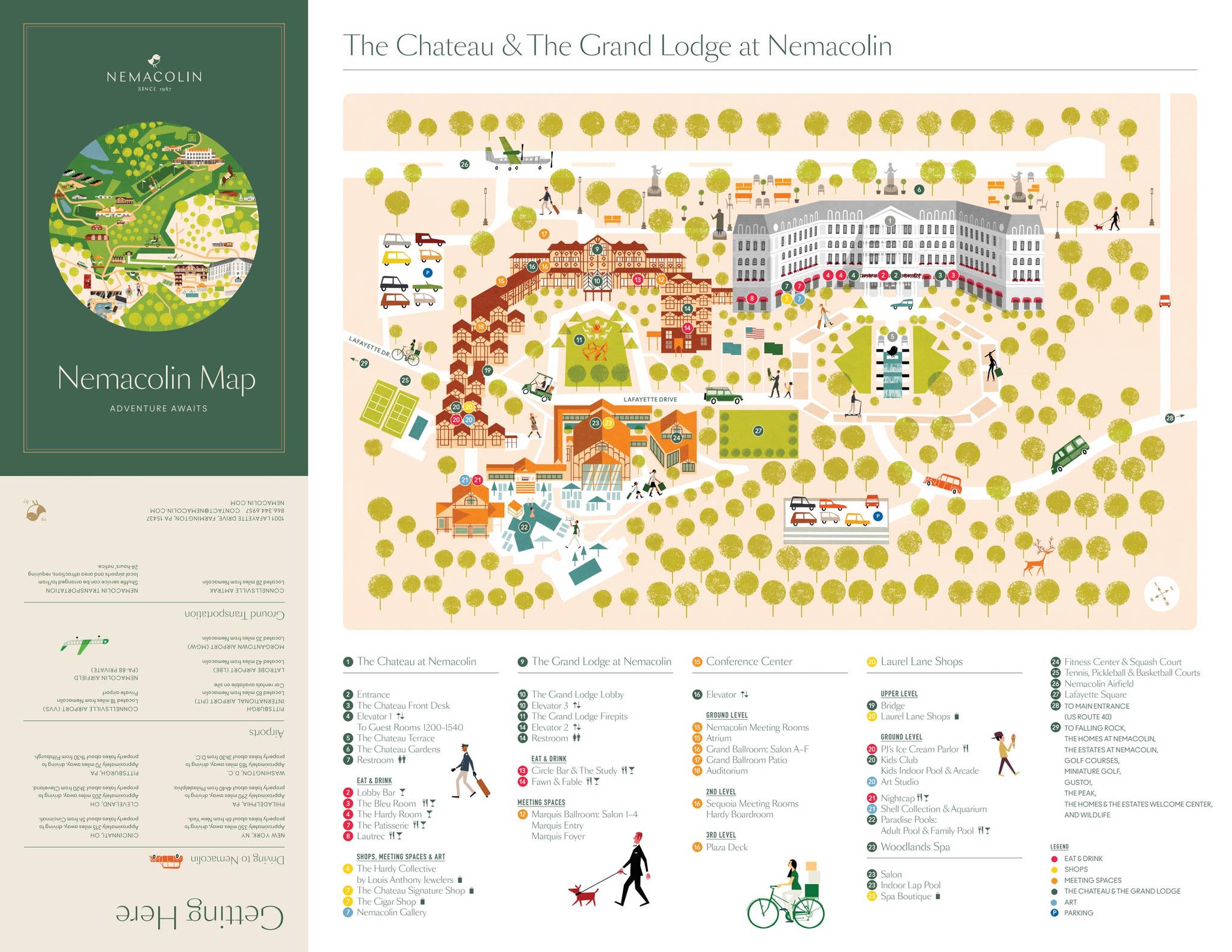 Nemacolin Property Map by Nemacolin - Issuu