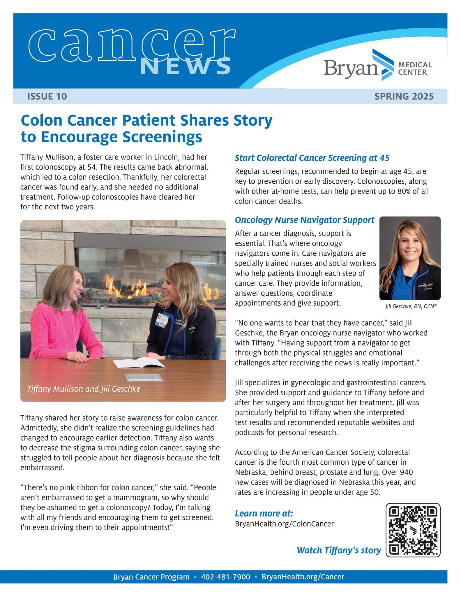 Cancer News | Spring 2025 | Bryan Medical Center by Bryan Health - Issuu