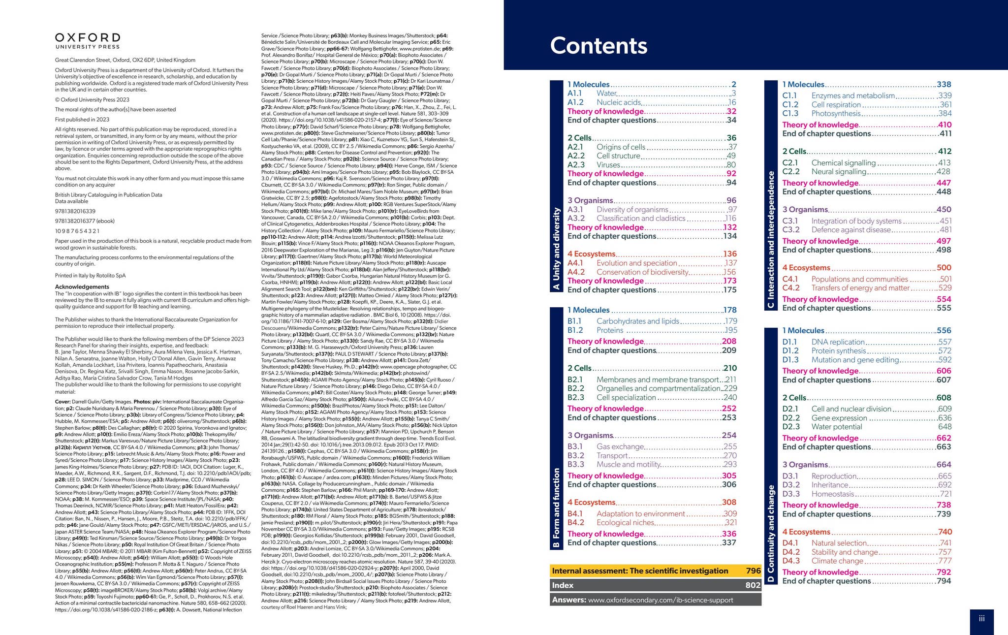 Oxford Resources for IB DP Biology Course Book by OUPANZ - Issuu