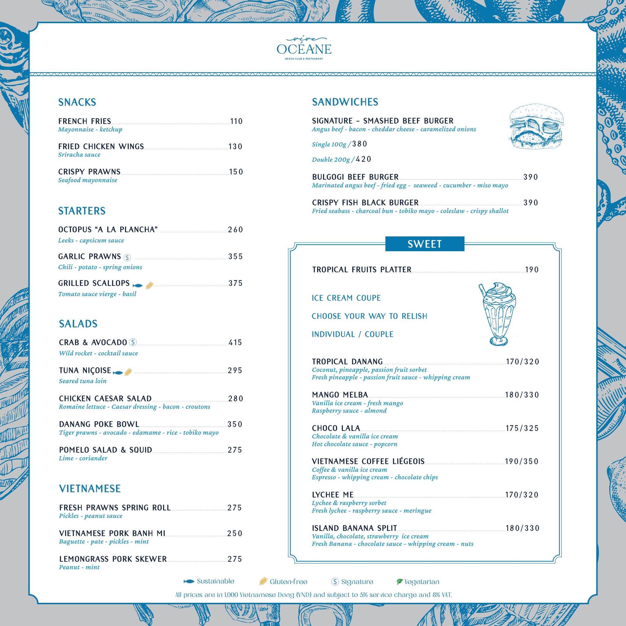Oceane By The-Beach Menu by hyattregencydanangresortandspa - Issuu
