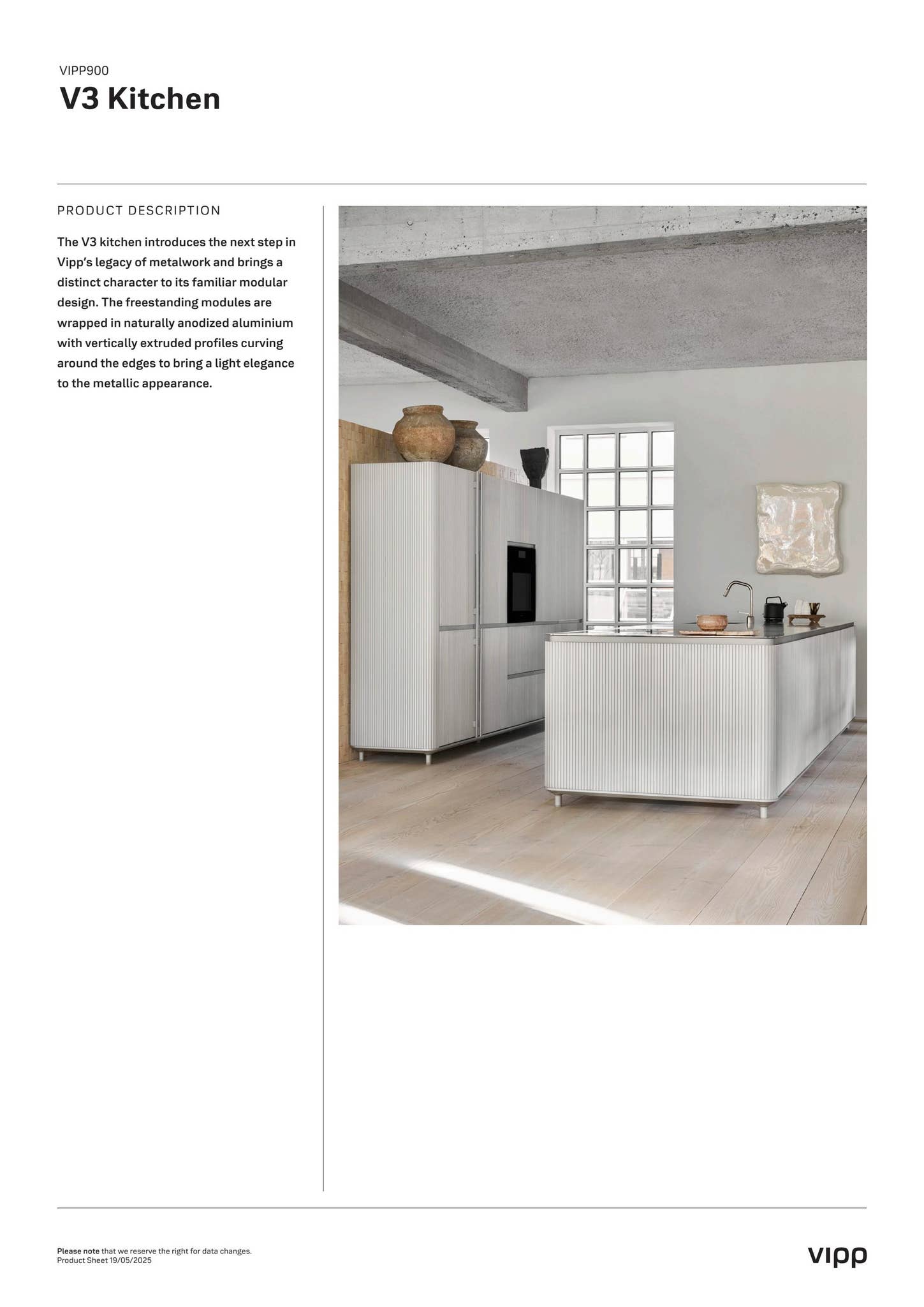 Vipp900 V3 Kitchen Product Sheet by vipp - Issuu