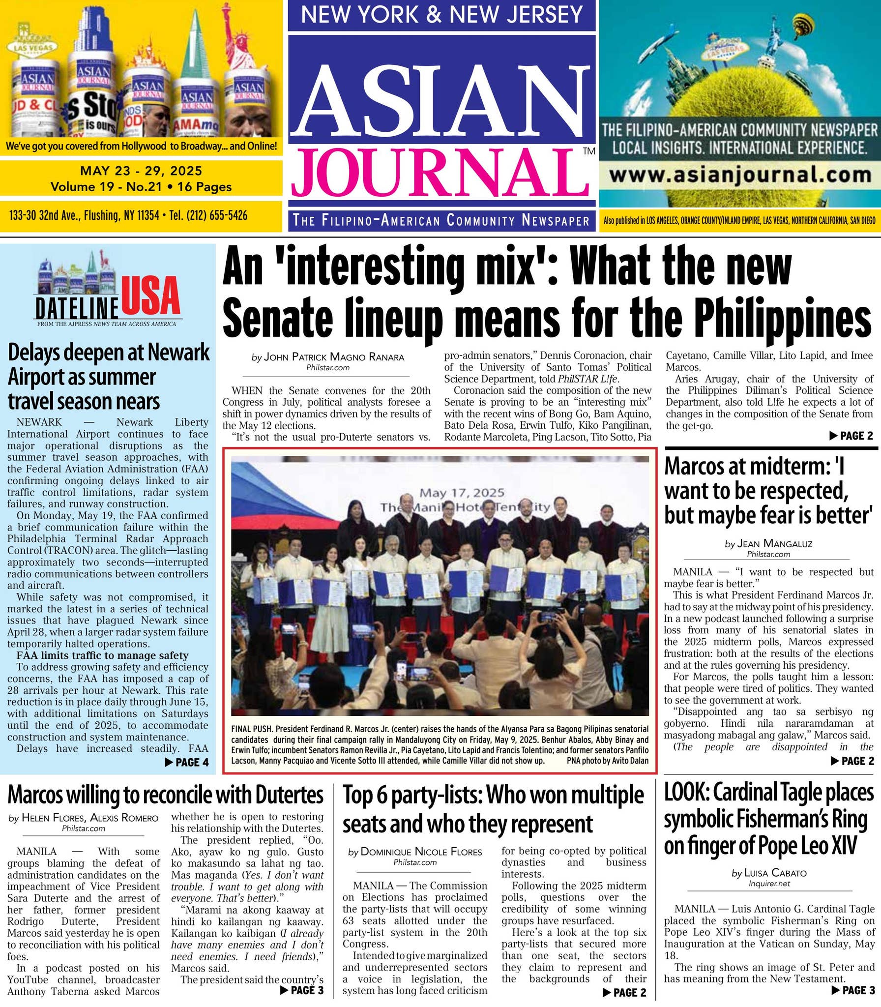 052325 - New York and New Jersey Edition by Asian Journal Community ...