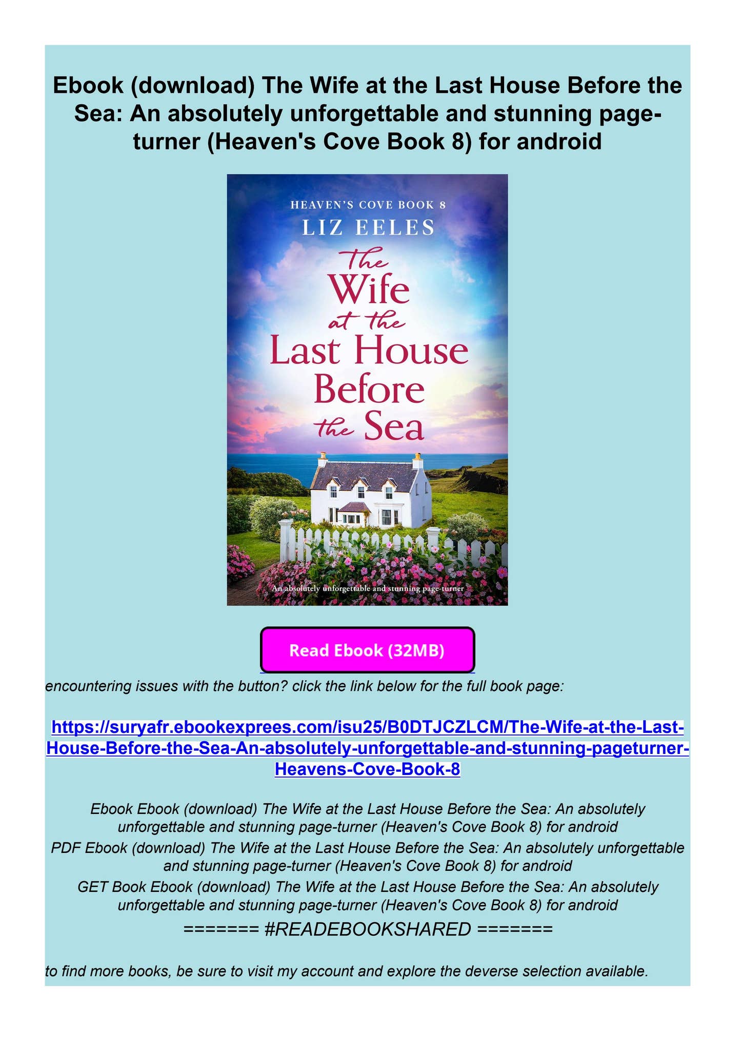 Ebook (download) The Wife at the Last House Before the Sea: An ...