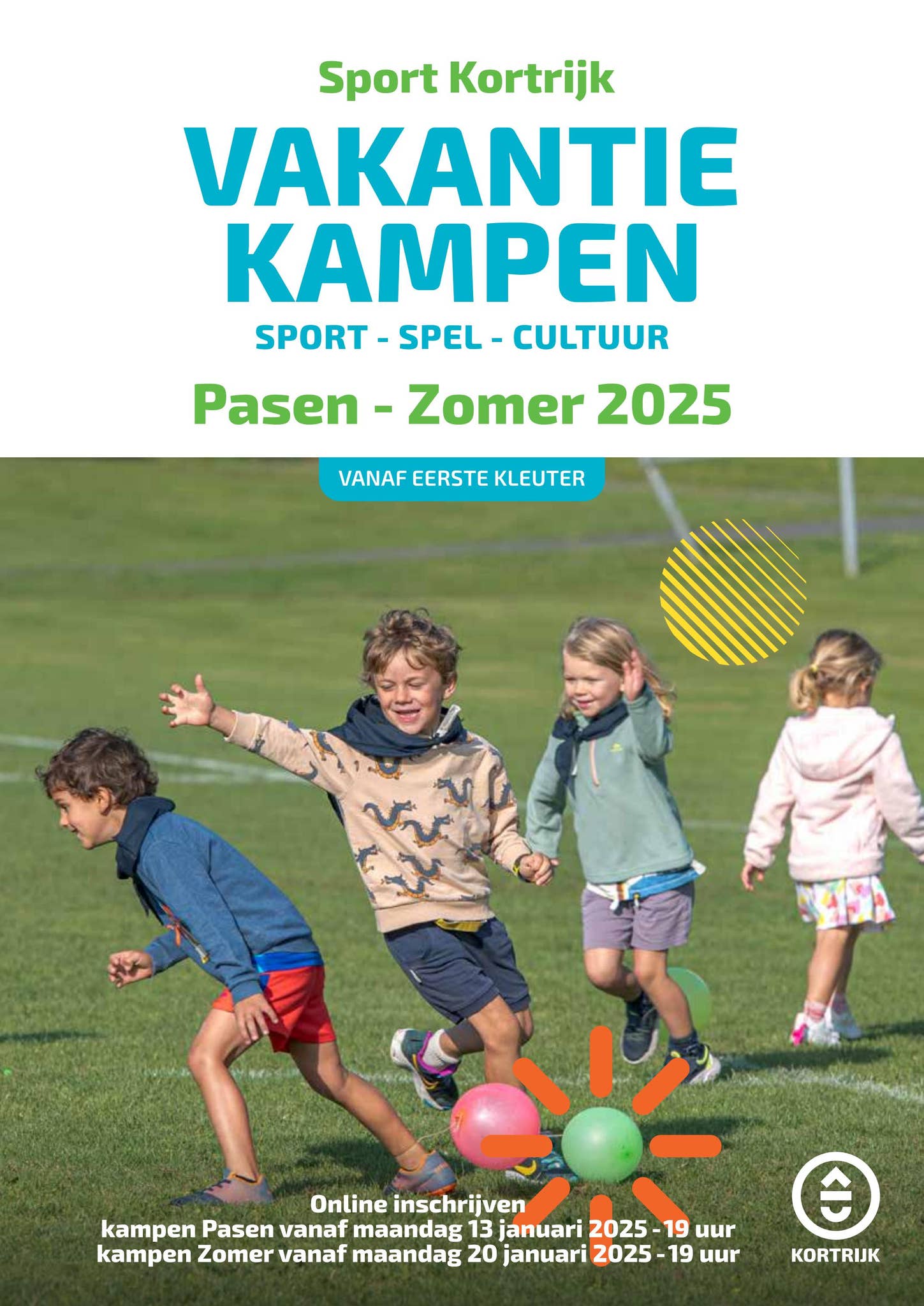 vakantiekampen Pasen en zomer 2025 by Sport Kortrijk (Sportplus) - Issuu