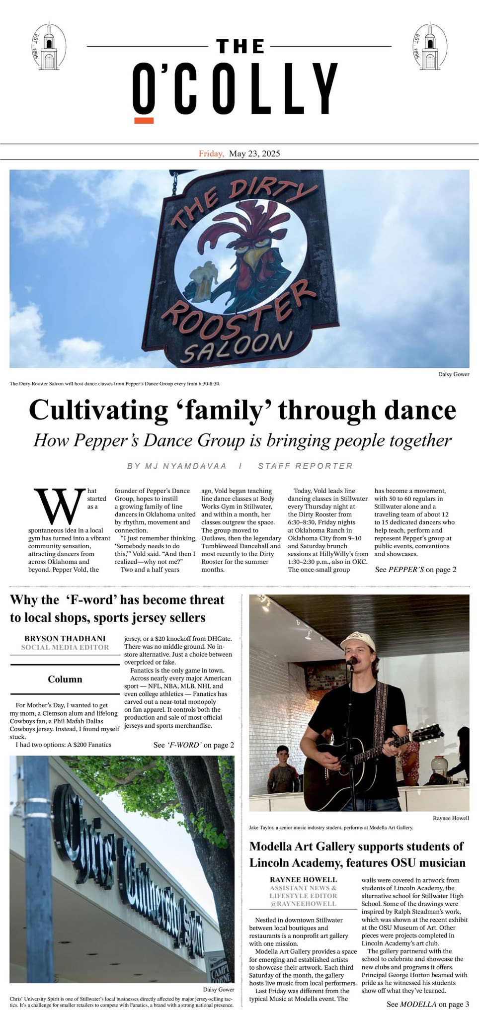 The O'Colly, Friday, May 23, 2025 by The O'Colly - Issuu