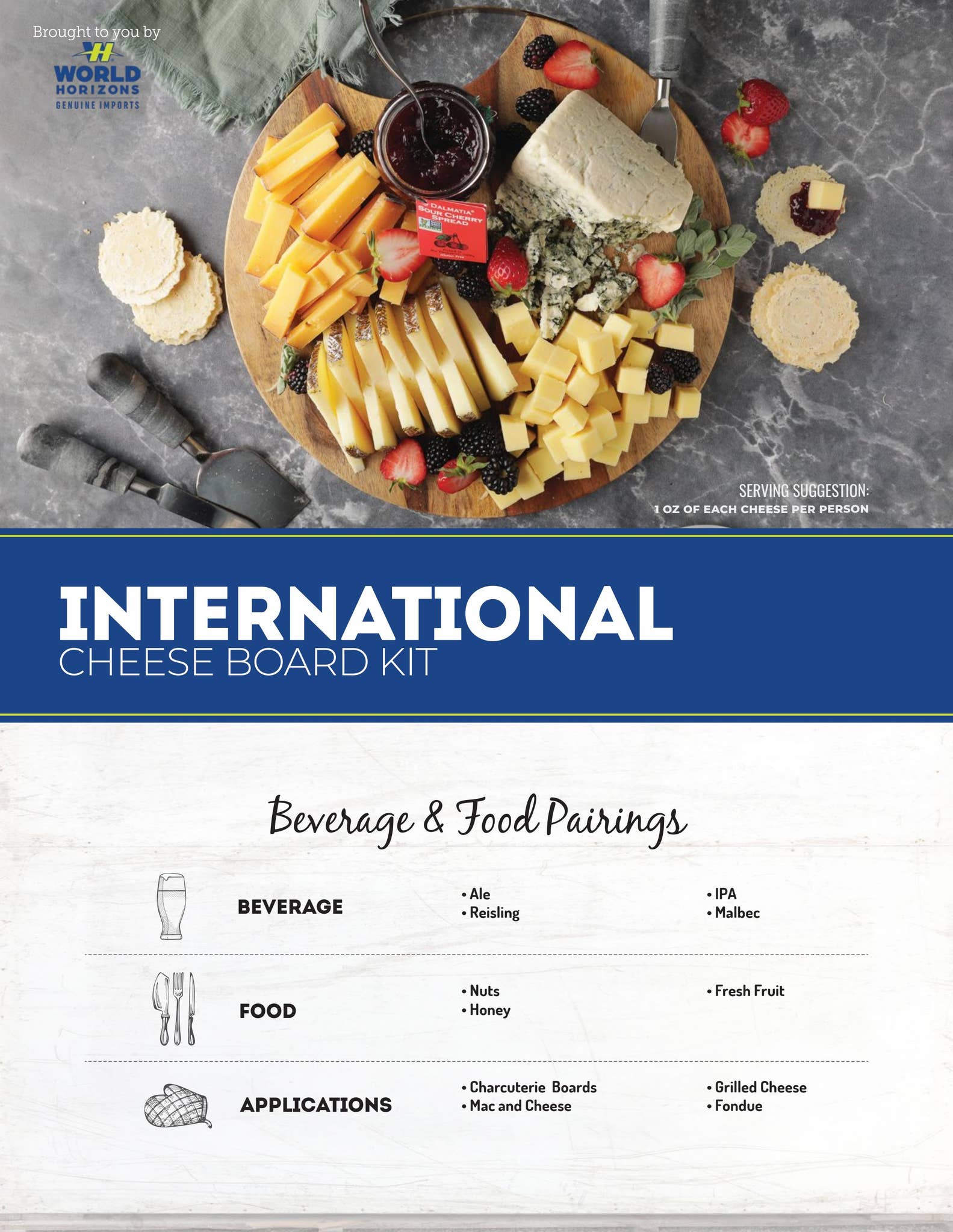Unipro International Cheese Board Kit by Atalanta Corp. - Issuu
