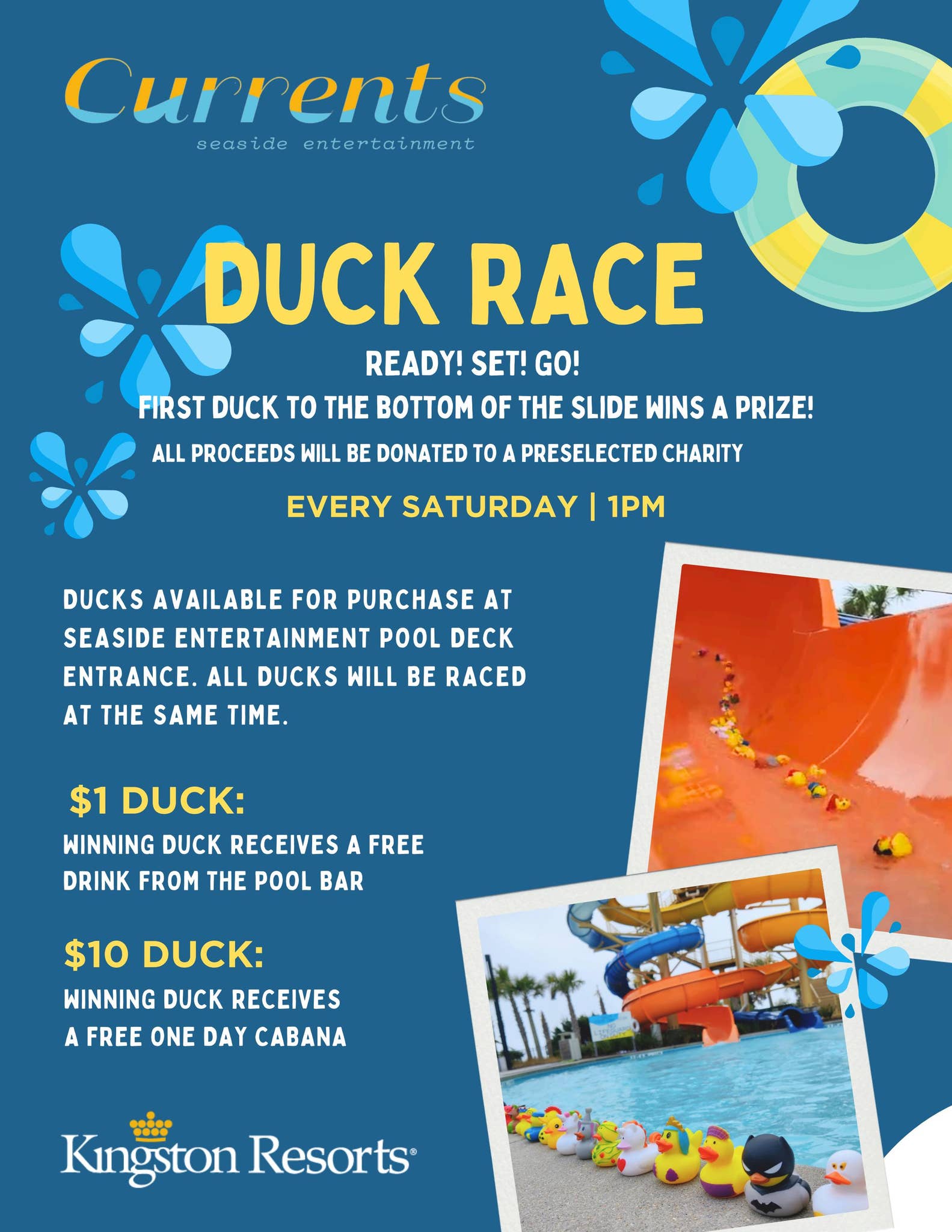 Kingston Resorts Duck Race Flyer 2025 by Kingston Resorts - Issuu