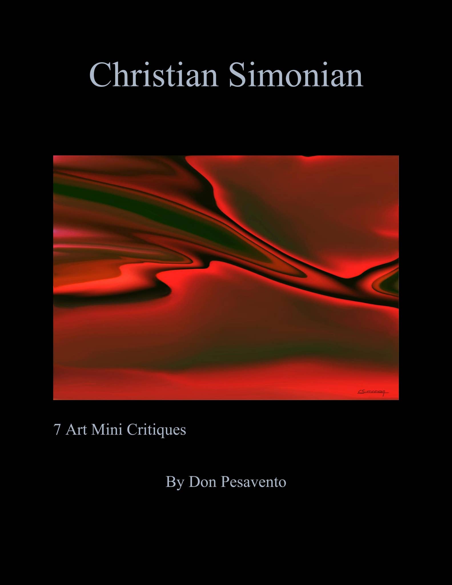 Christian Simonian art critiques by Don Pesavento - Issuu