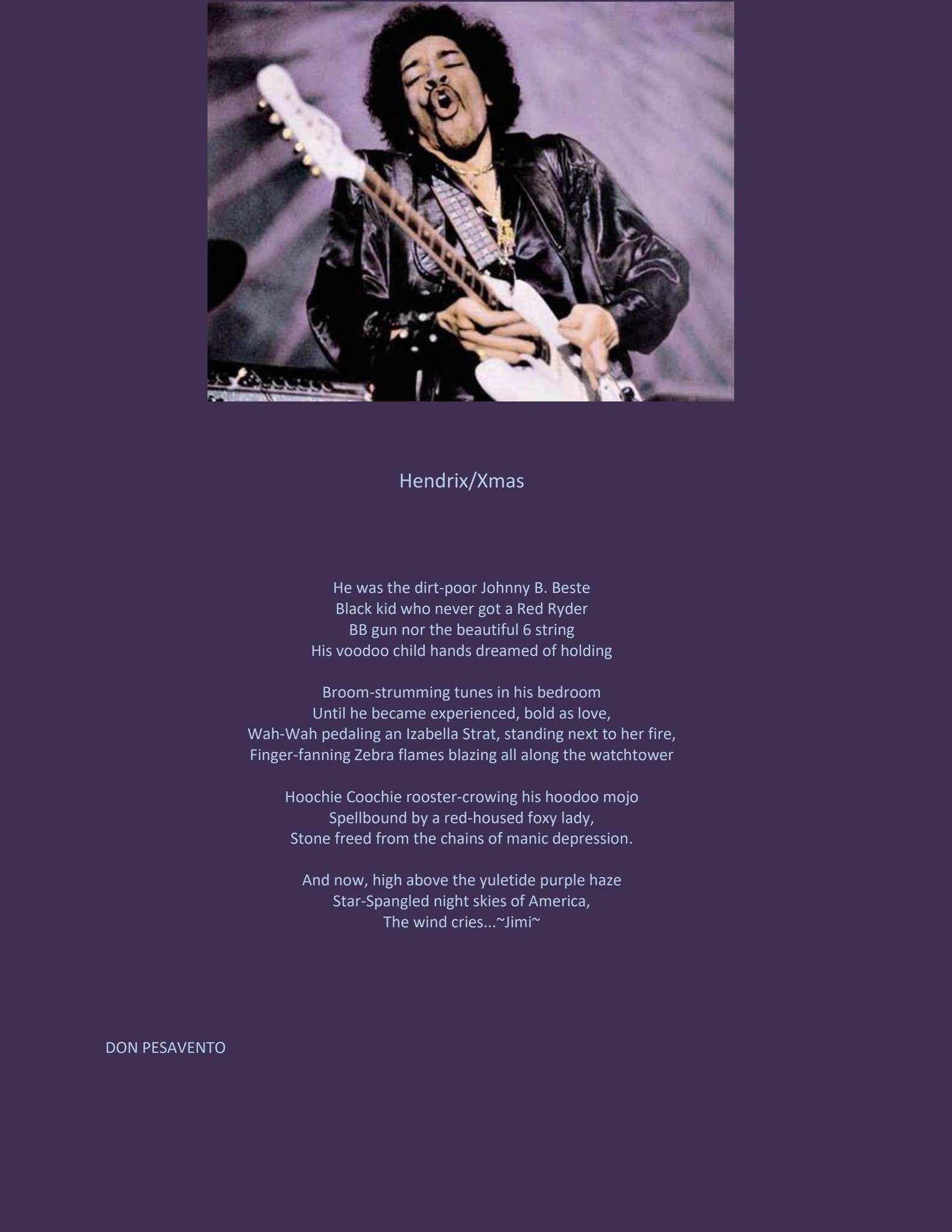 HENDRIX by Don Pesavento - Issuu