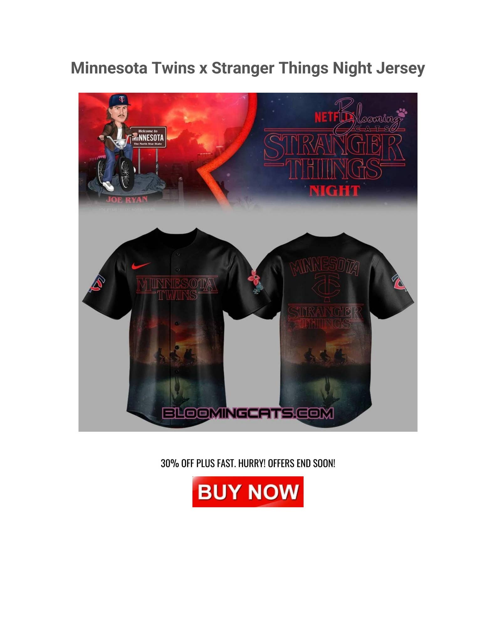 Step into the Upside Down of Fandom with the Minnesota Twins x Stranger ...