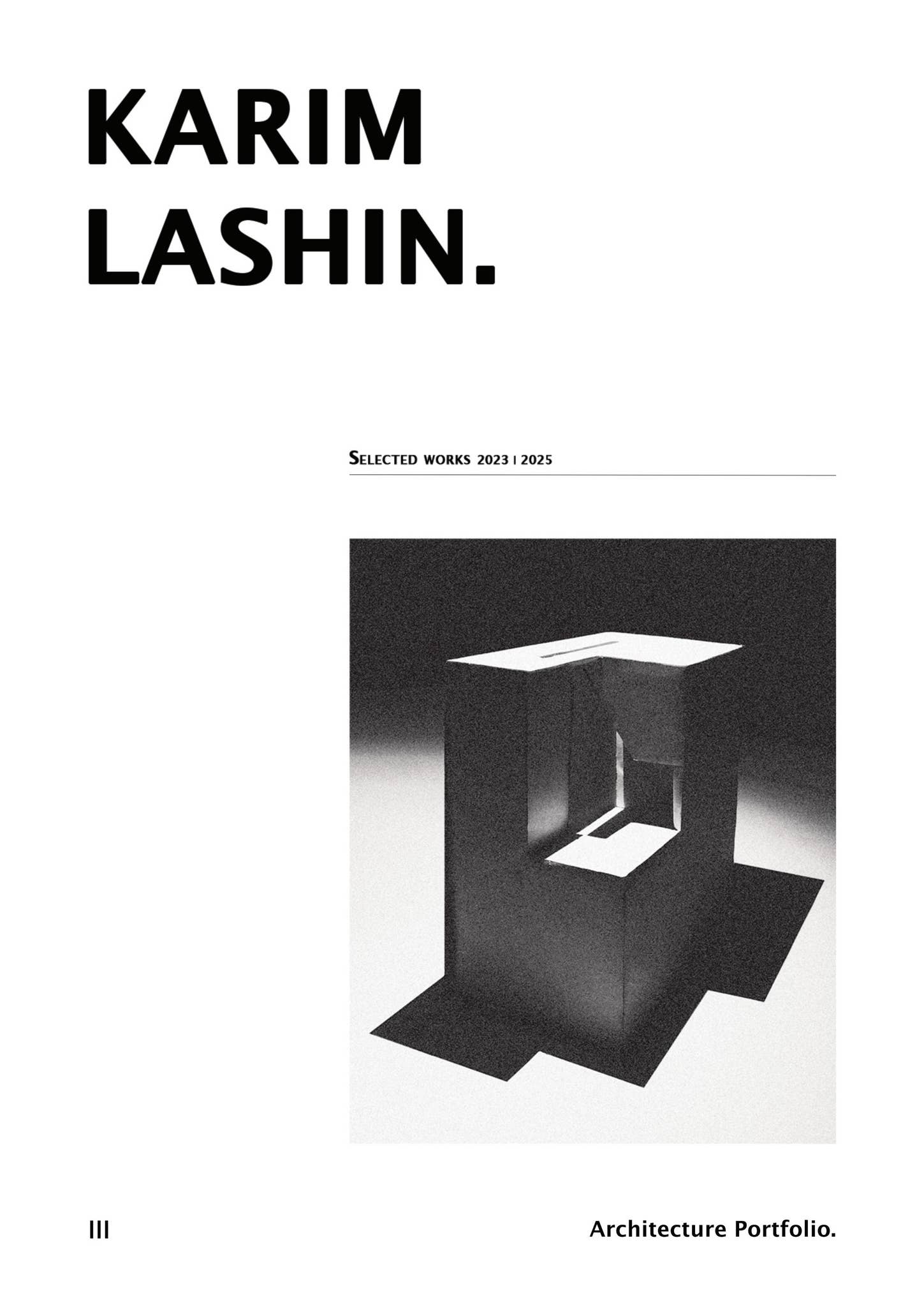 KarimLashin_Architecture_Portfolio by Karim Lashin - Issuu