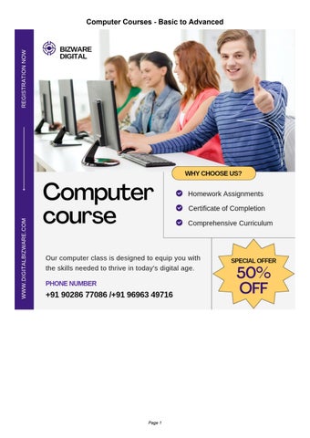 Top computer training institute in thane | Best computer classes in ...