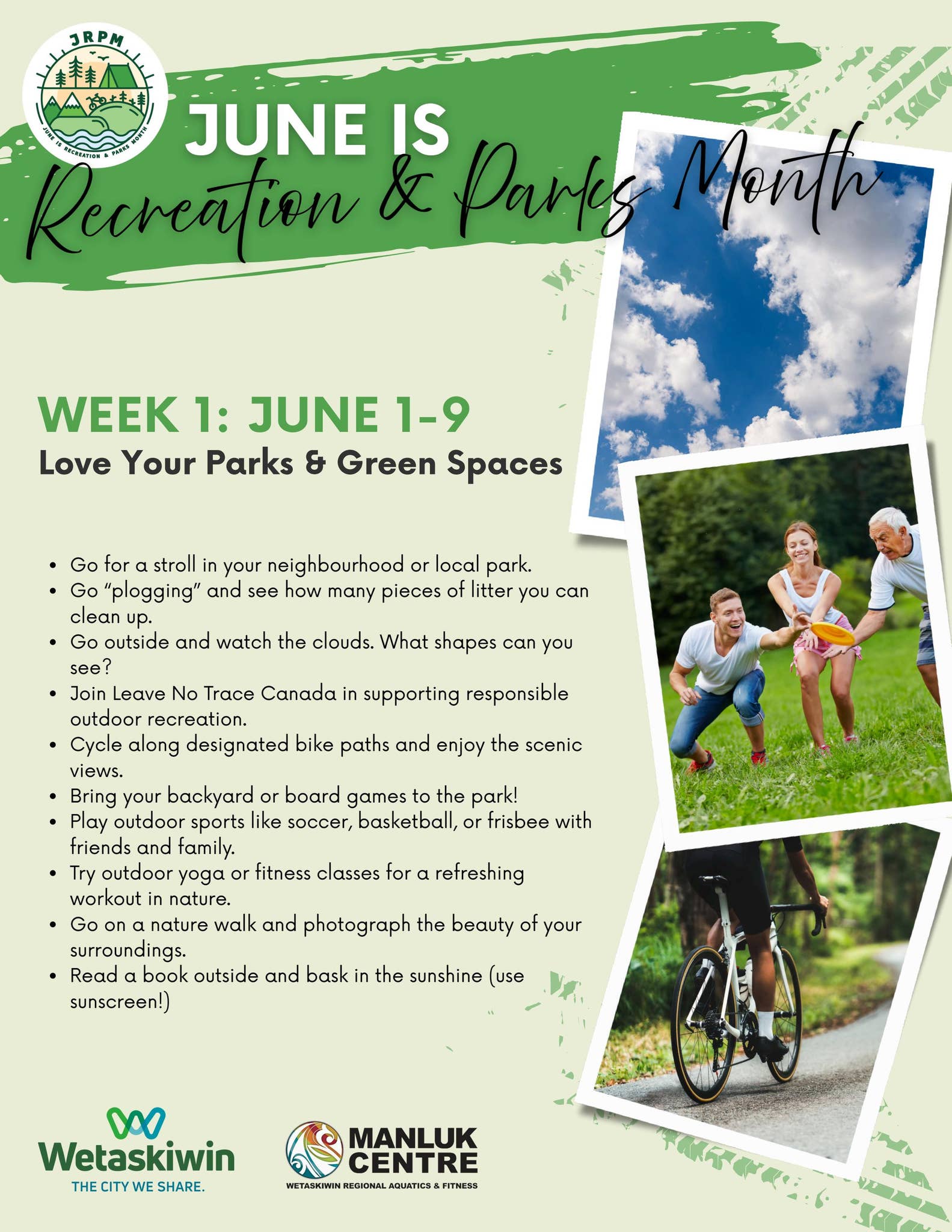 June 2025 Recreation & Parks Month! by wetaskiwinprogramguide - Issuu