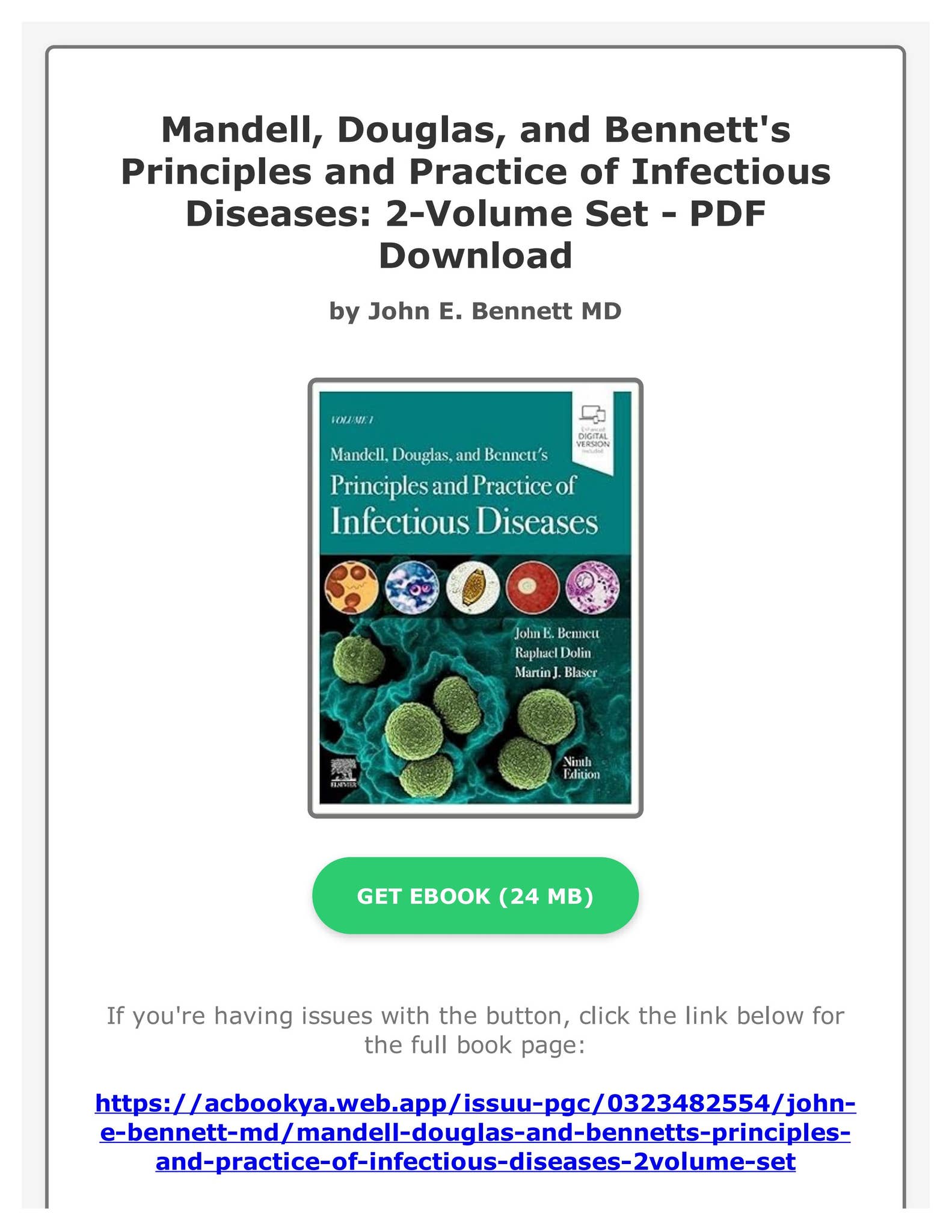 (PDF Free) Mandell, Douglas, and Bennett's Principles and Practice of ...