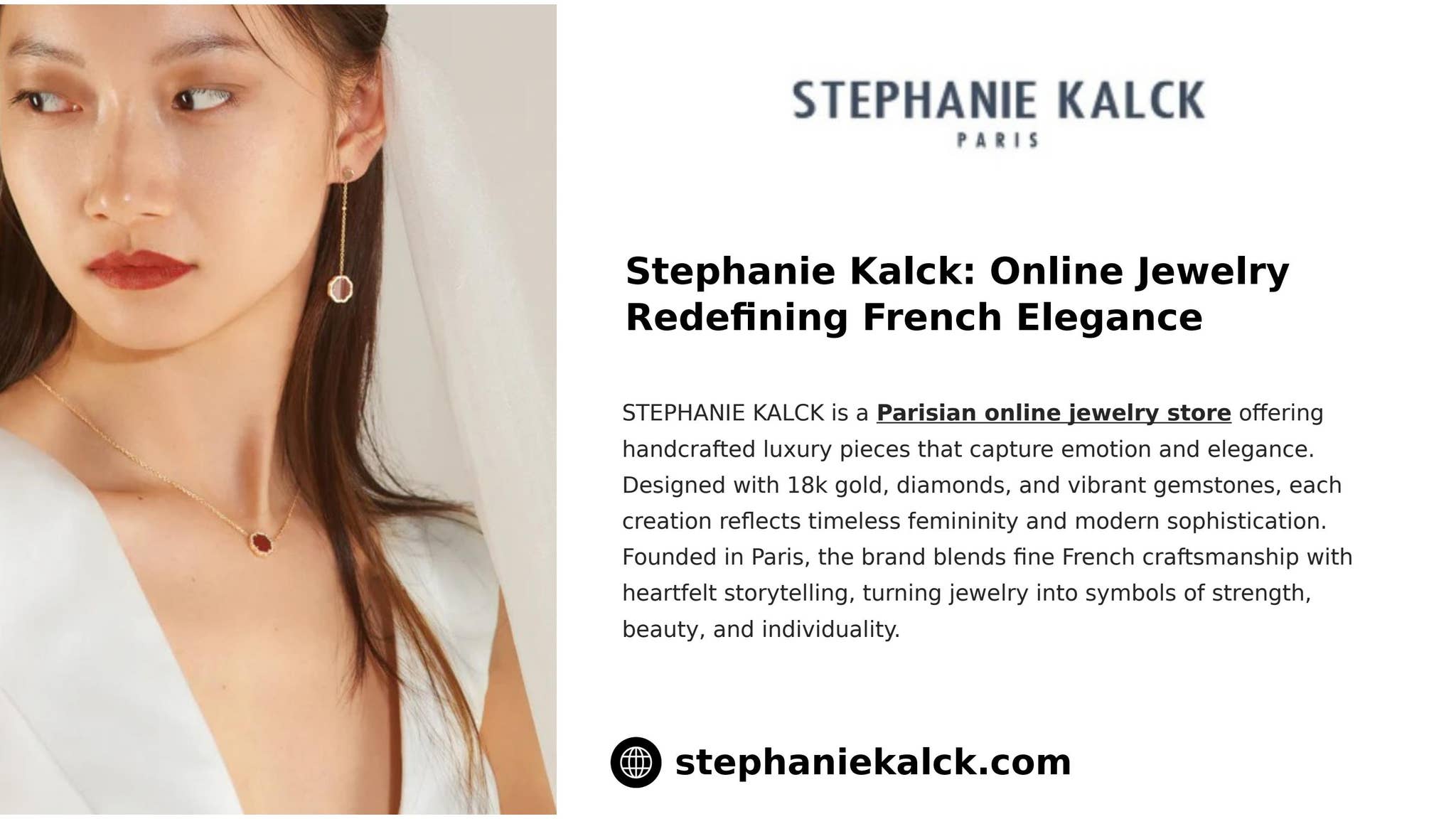 Stephanie Kalck Online Jewelry Redefining French Elegance by Stephanie ...