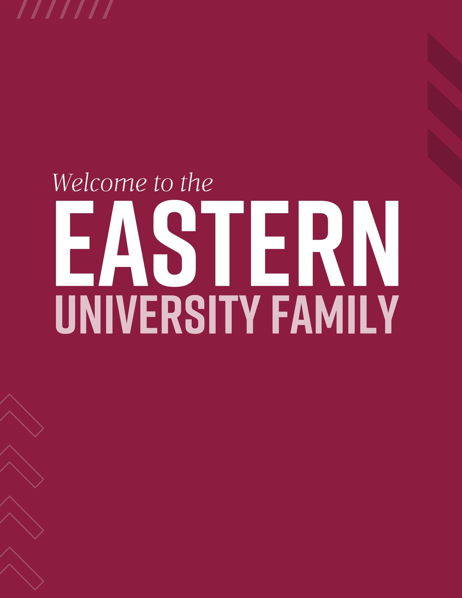 Welcome to the Eastern Family! | Summer 2025 by Eastern University - Issuu