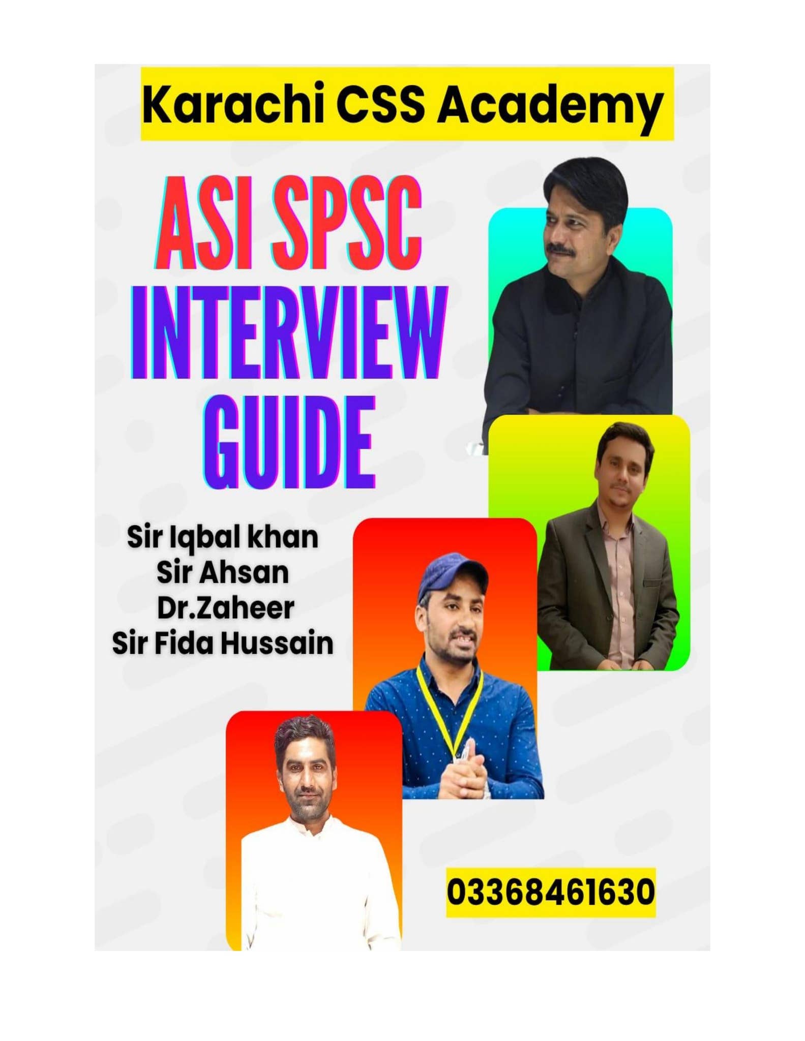 ASI Interview Guide By Ahsan Abbasi CSS by Engr Ahsan Ali - Issuu