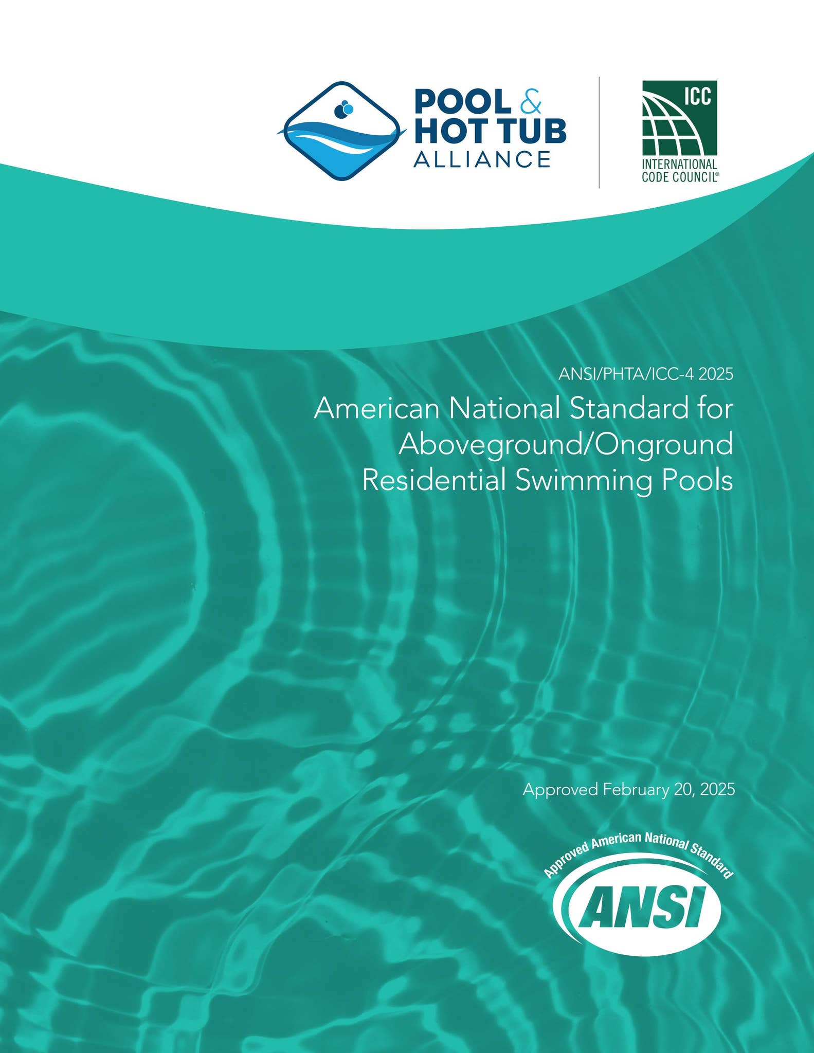 ANSI/PHTA/ICC-4 2025 American National Standard for Aboveground ...