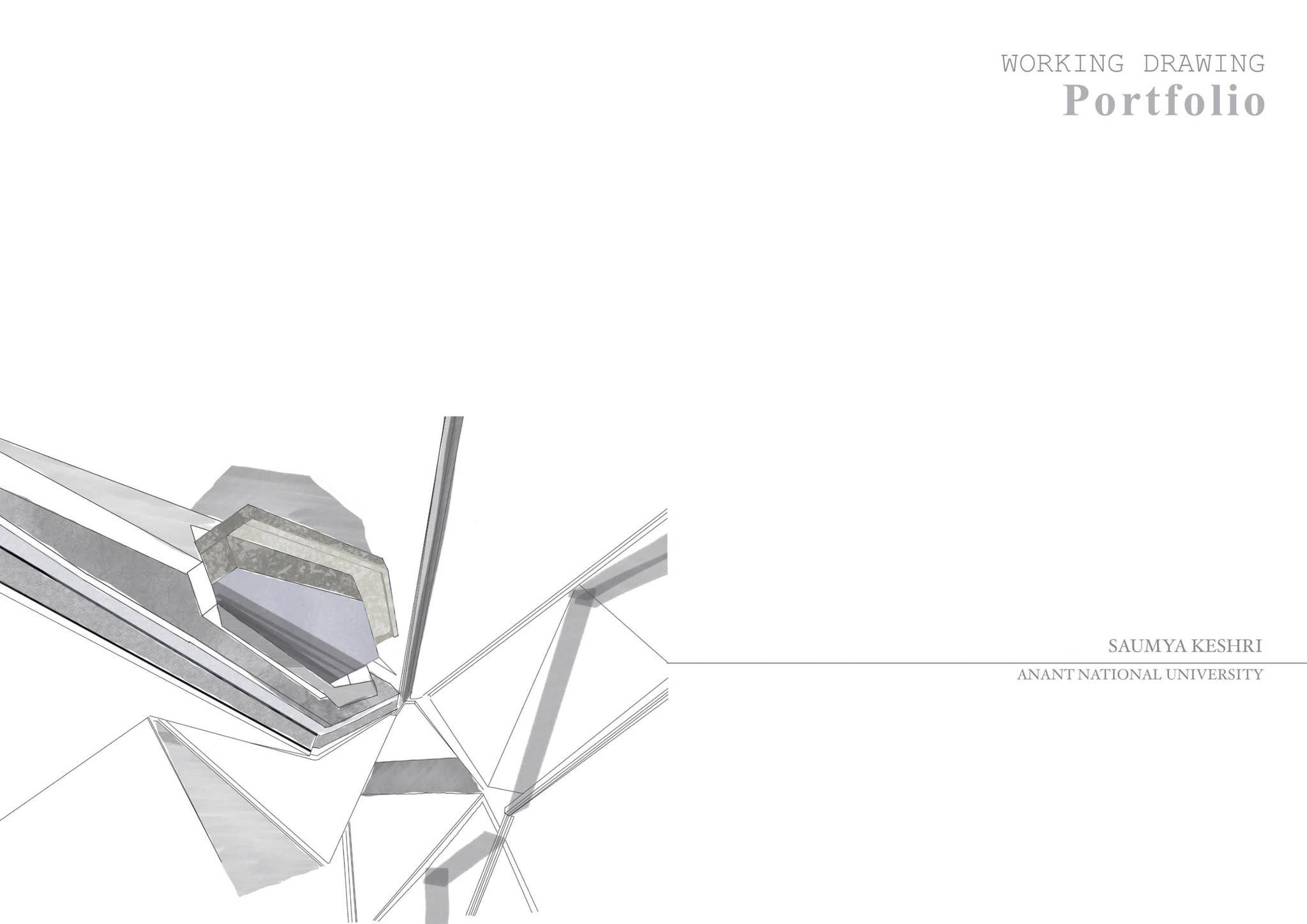 WORKING DRAWING by saumyakeshri - Issuu