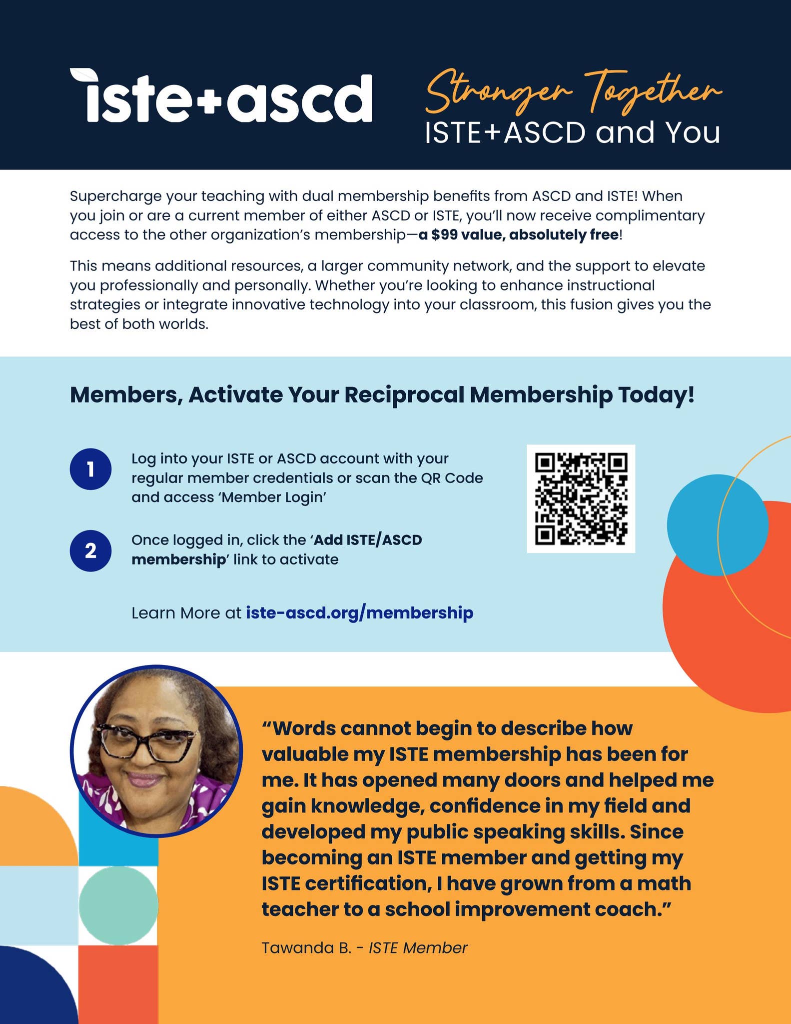 ISTE-ASCD - Flyer - Joint Membership - 25-May by Publications - Issuu