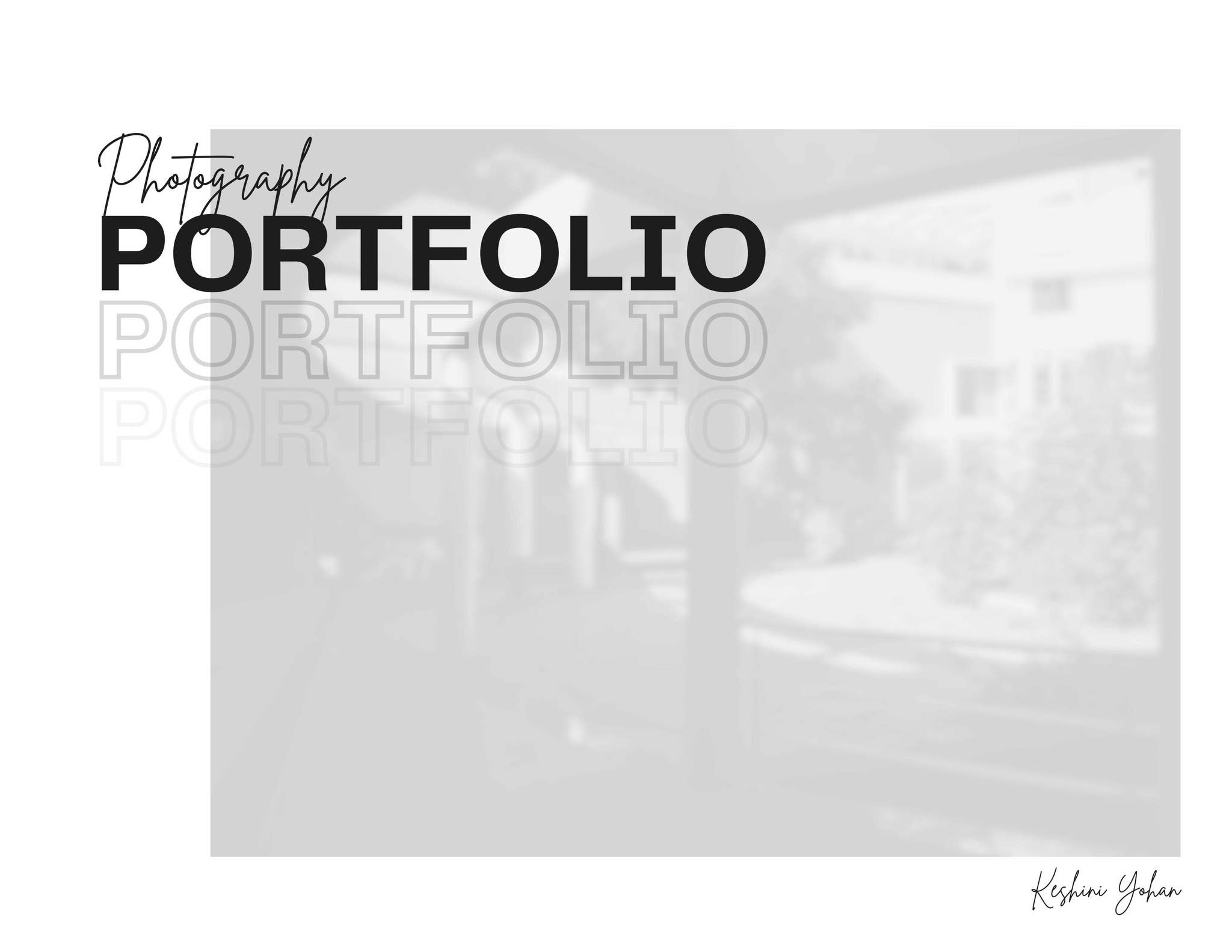 Photography Portfolio - Keshini Yohan by keshiniyohan - Issuu