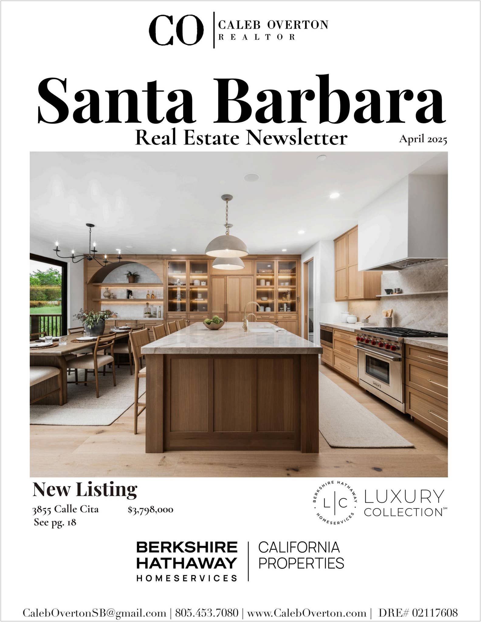 April 2025 Santa Barbara Real Estate Newsletter by Caleb Overton ...