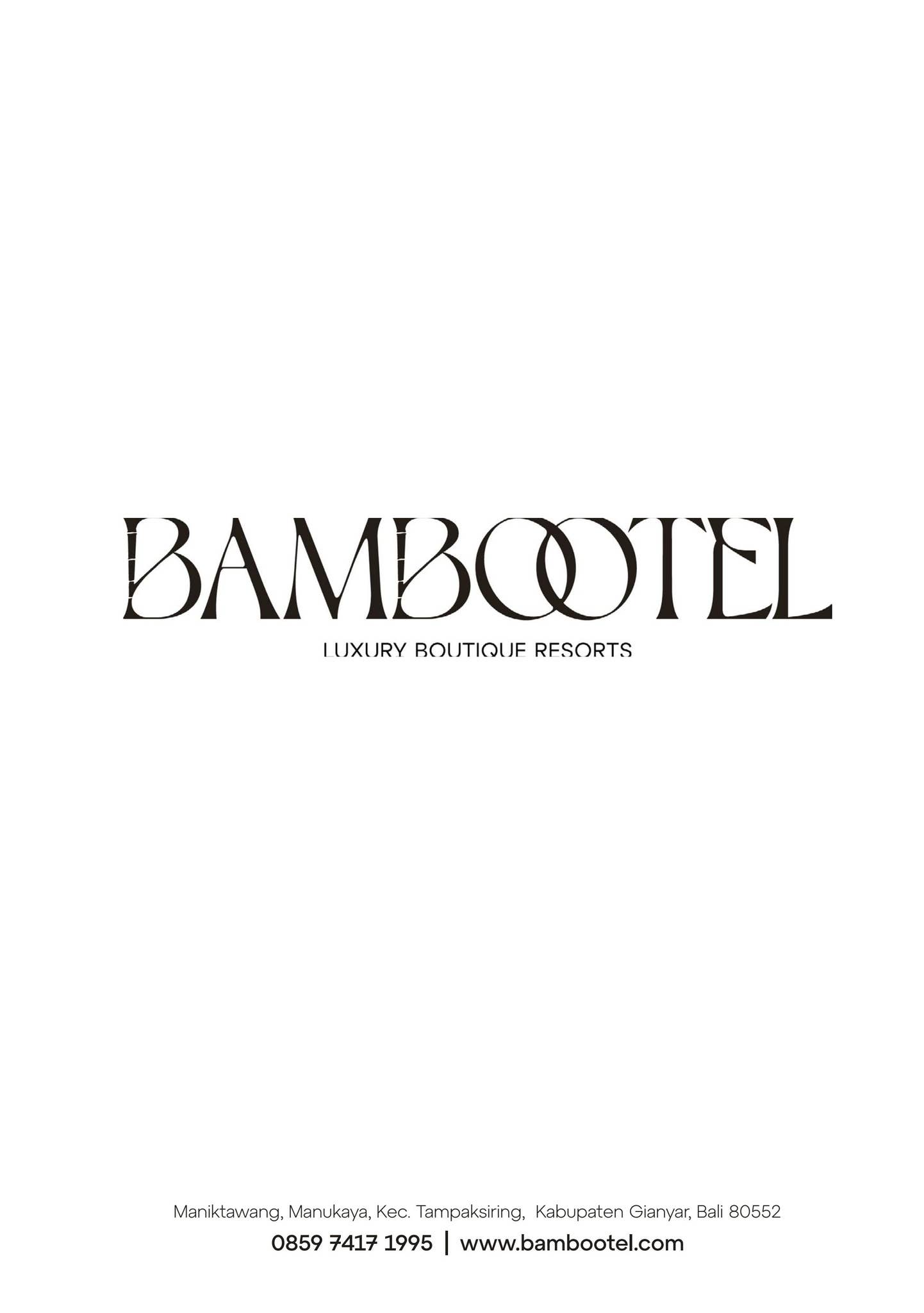 Alt 1_Brand Book_BAMBOOTEL by Samuel Marcel Luis - Issuu