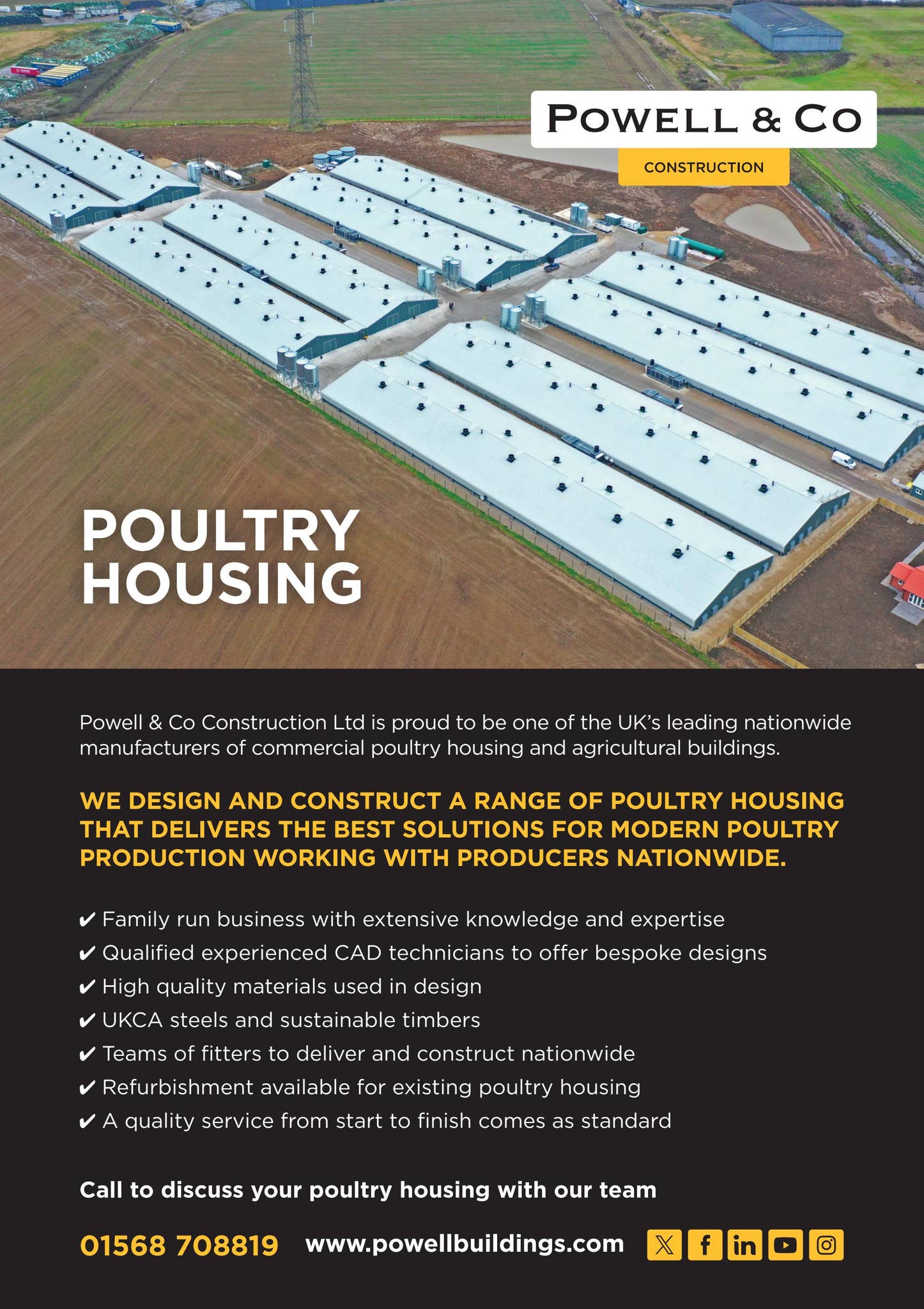 Powell & Co Poultry Housing Flyer by PowellBuildings - Issuu