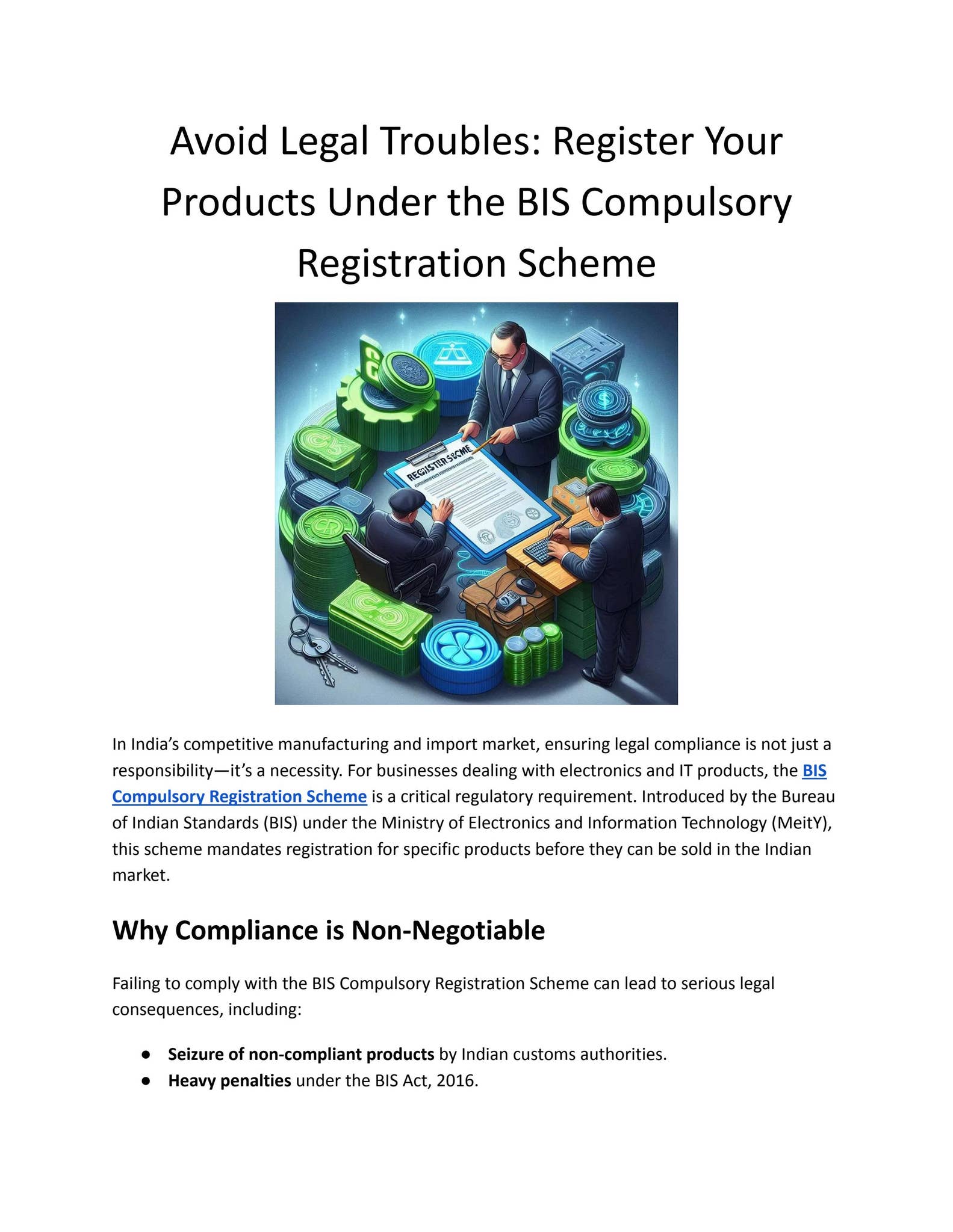 BIS Compulsory Registration Scheme (1) by mechanalyticglobal - Issuu