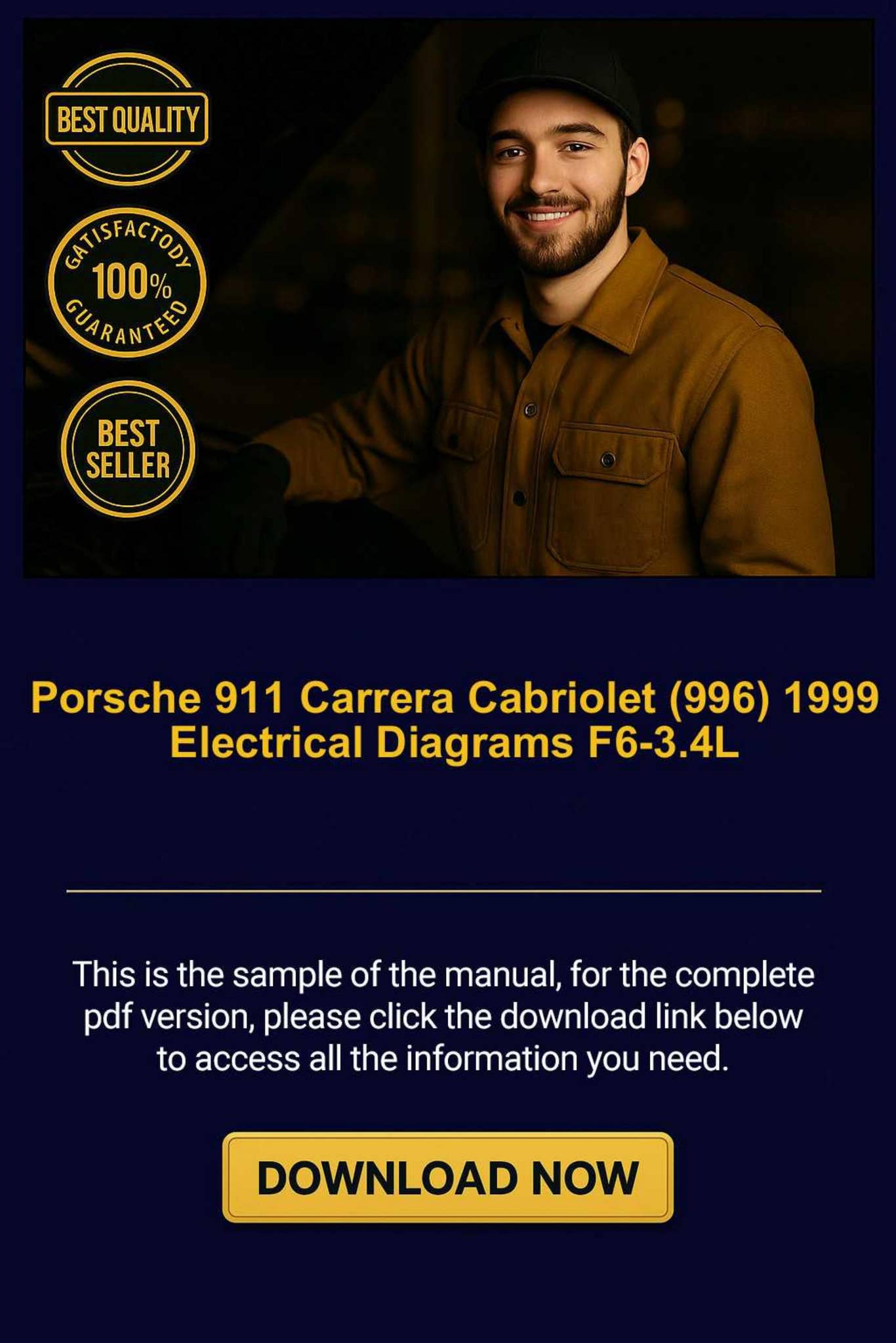 Porsche 911 Carrera Cabriolet (996) 1999 Electrical Diagrams F6-3.4L by ...