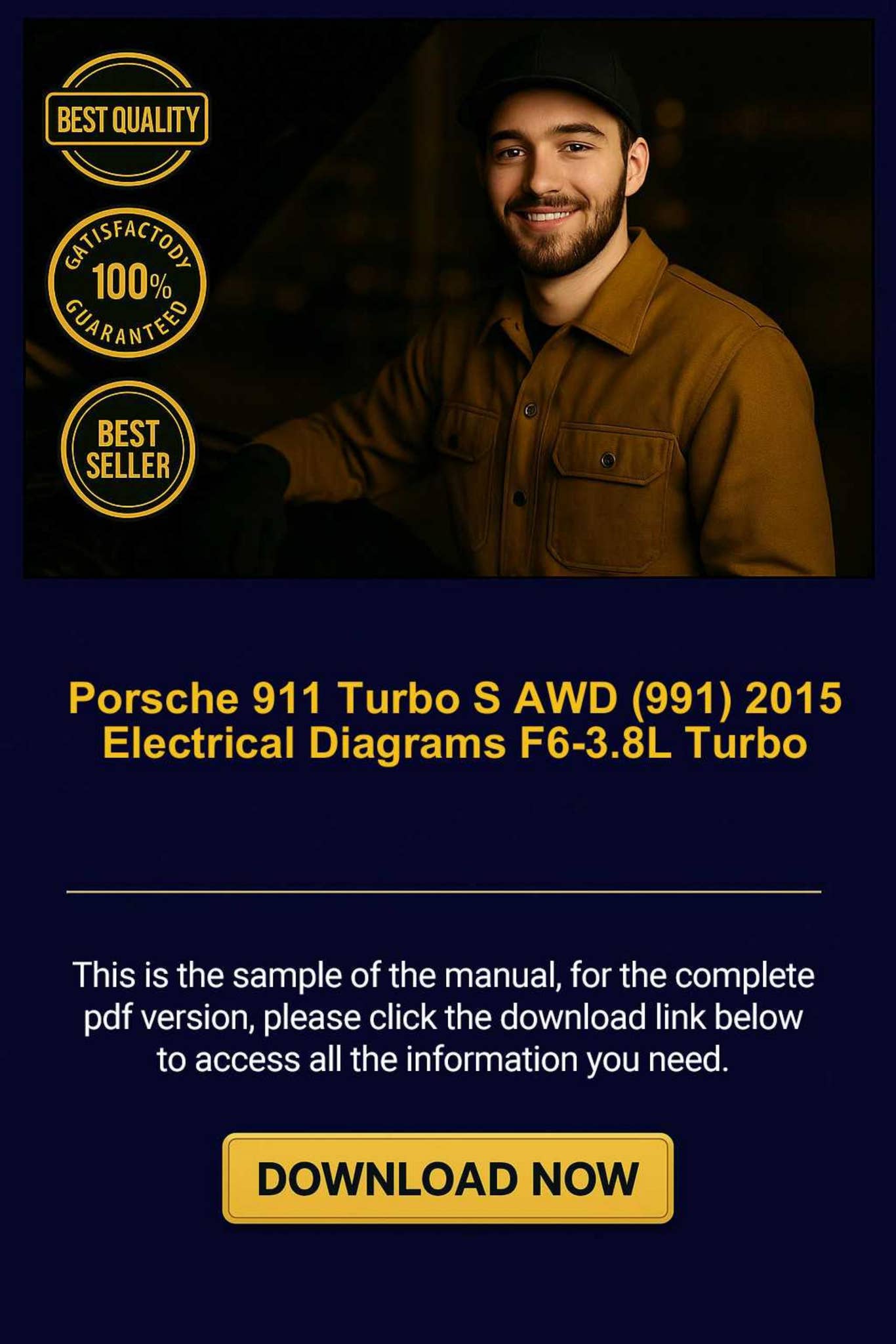 Porsche 911 Turbo S AWD (991) 2015 Electrical Diagrams F6-3.8L Turbo by ...