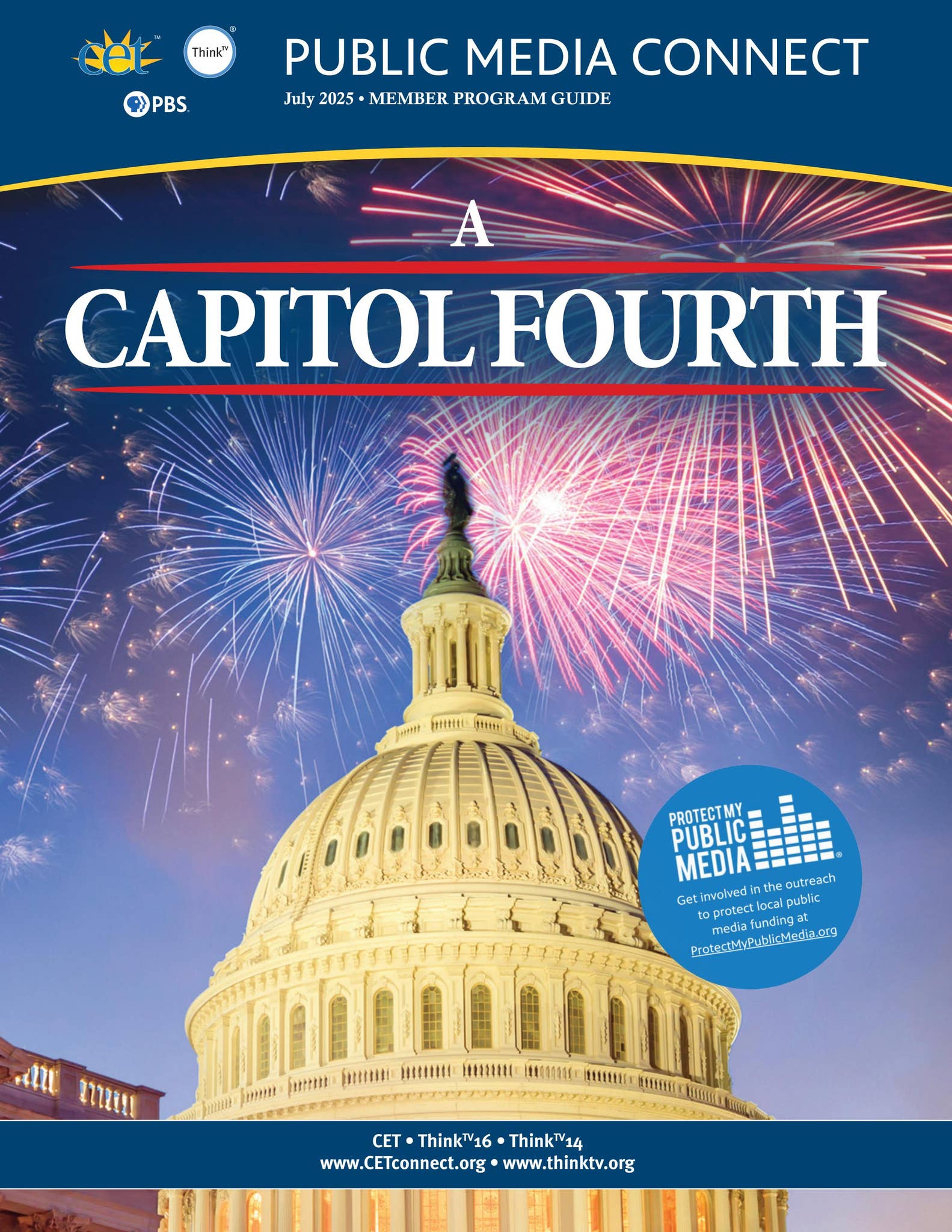 July 2025 Public Media CONNECT Member Program Guide by CET_ThinkTV - Issuu