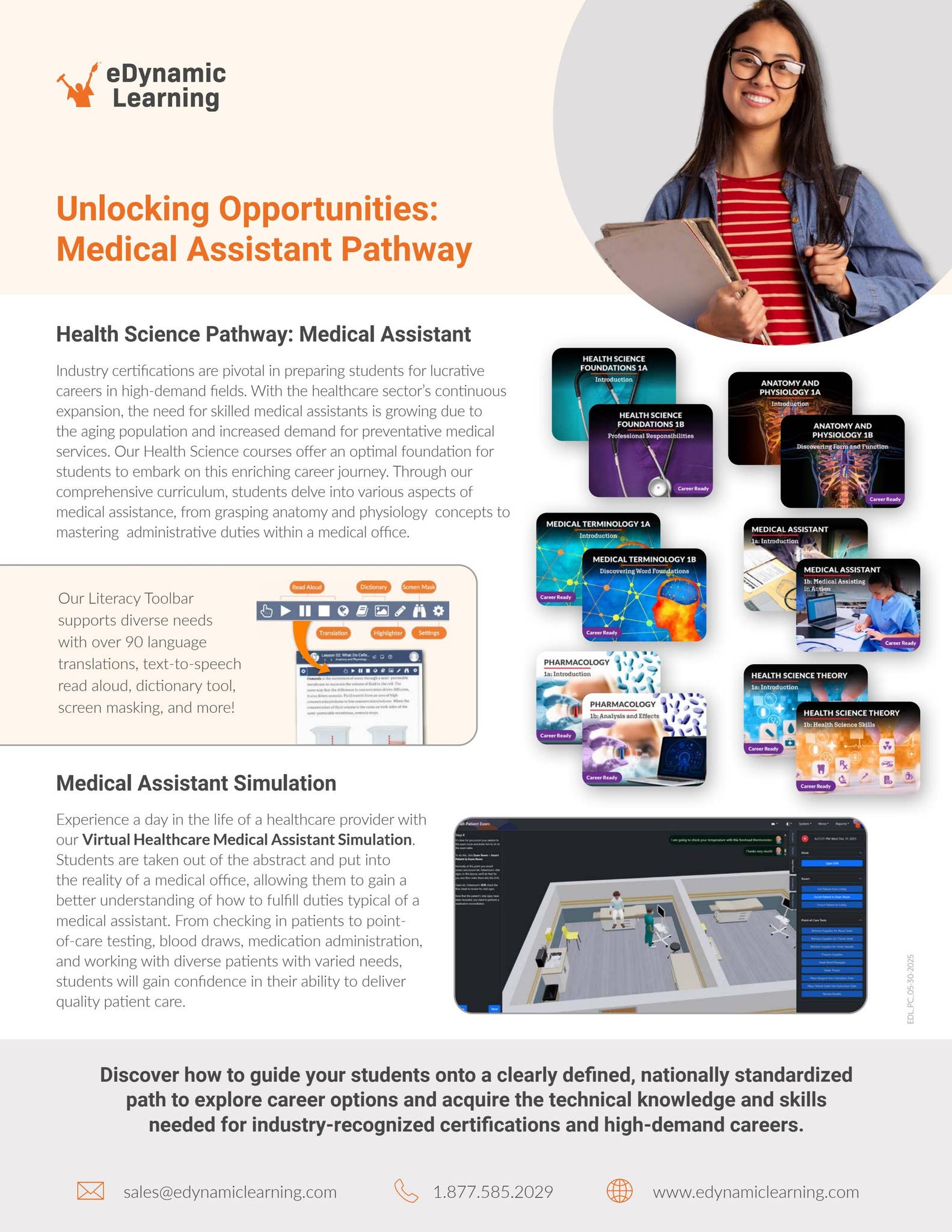 Medical Assistant Pathway Flyer by edynamiclearning - Issuu
