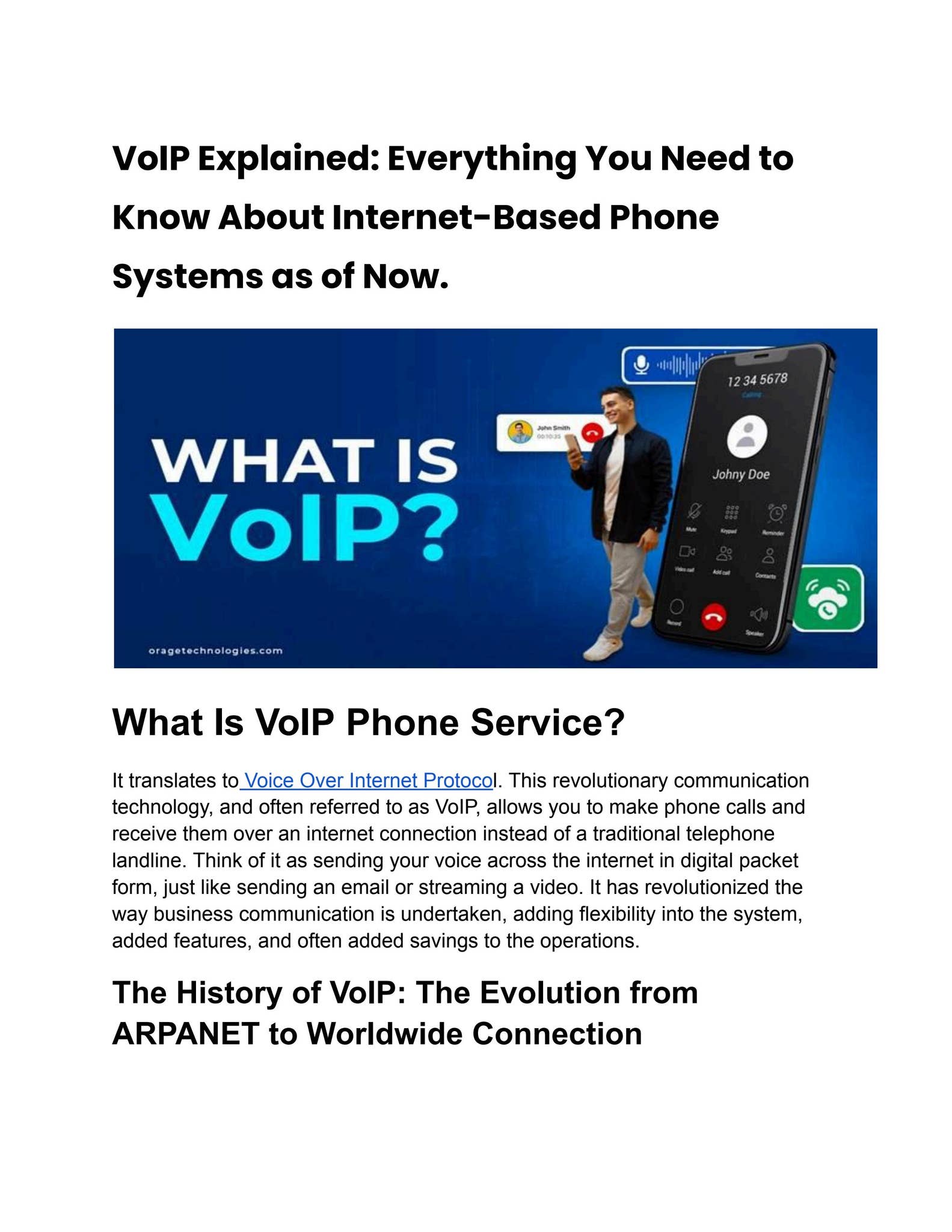 VoIP Explained_ Everything You Need to Know About Internet-Based Phone ...