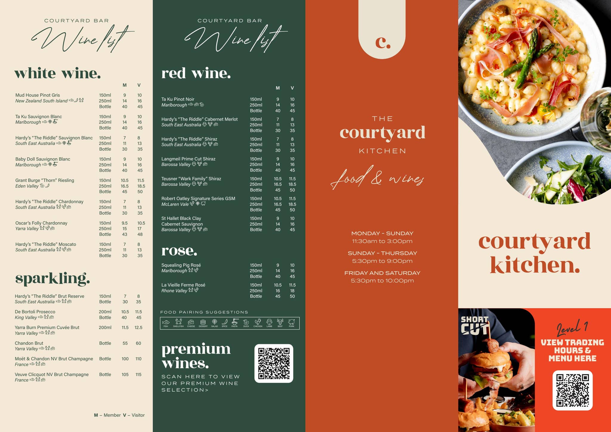 Castle Hill RSL - Courtyard Kitchen Menu by chrg.syd - Issuu