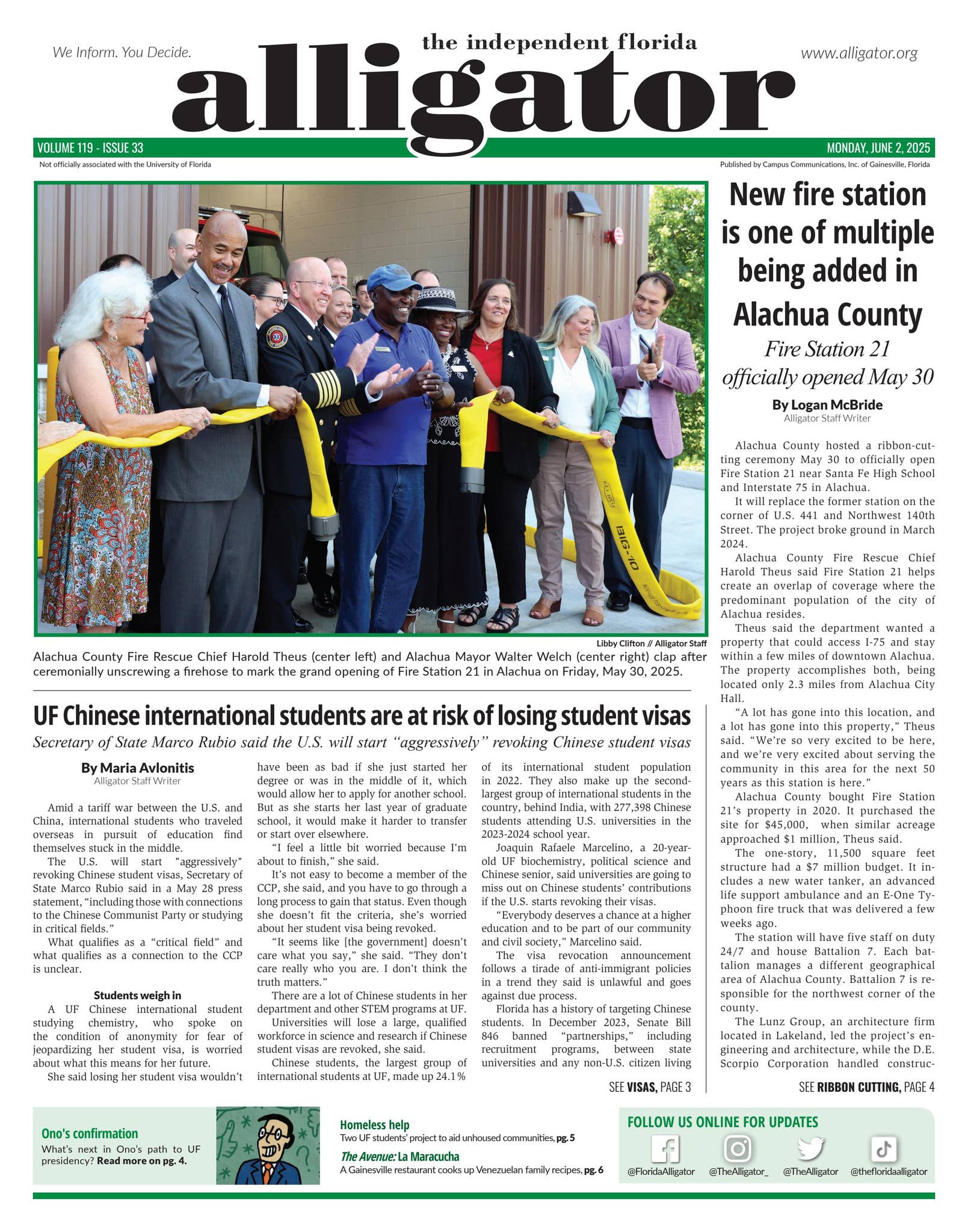 Monday, June 2, 2025 by The Independent Florida Alligator - Issuu